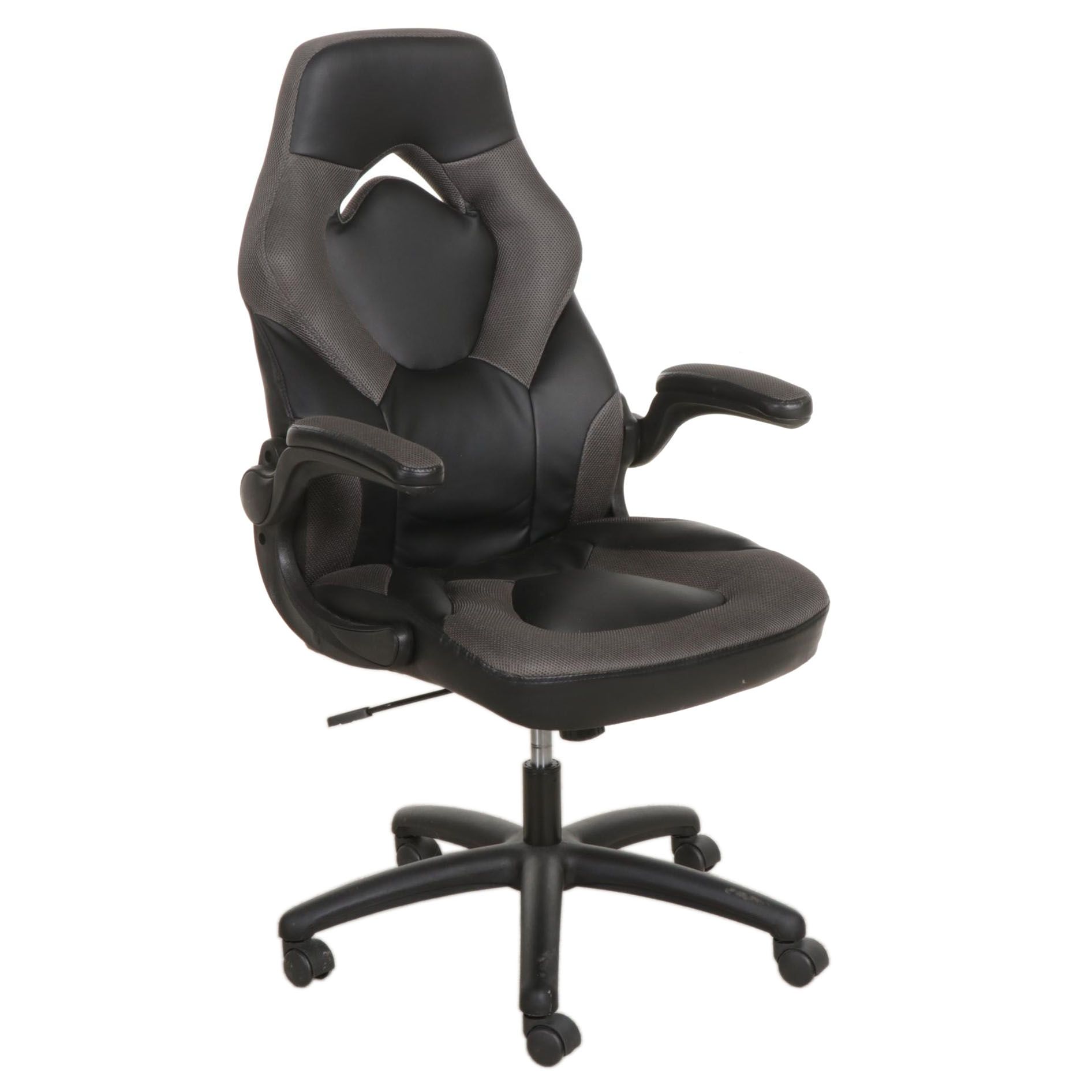 OFM Essentials Bonded Leather and Mesh Adjustable Computer Gaming Chair ...