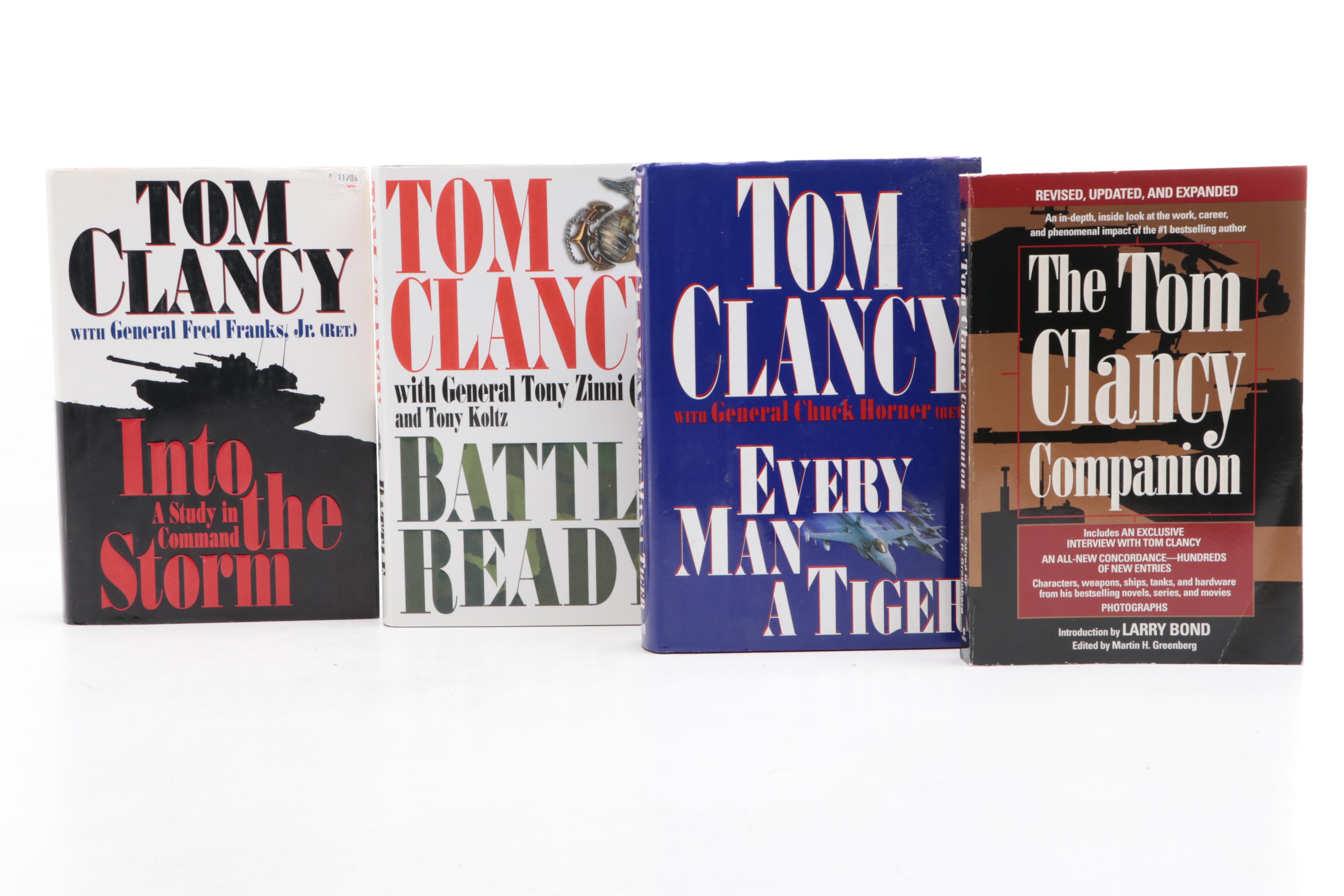 First Edition "Shadow Warriors" and More Tom Clancy Books | EBTH