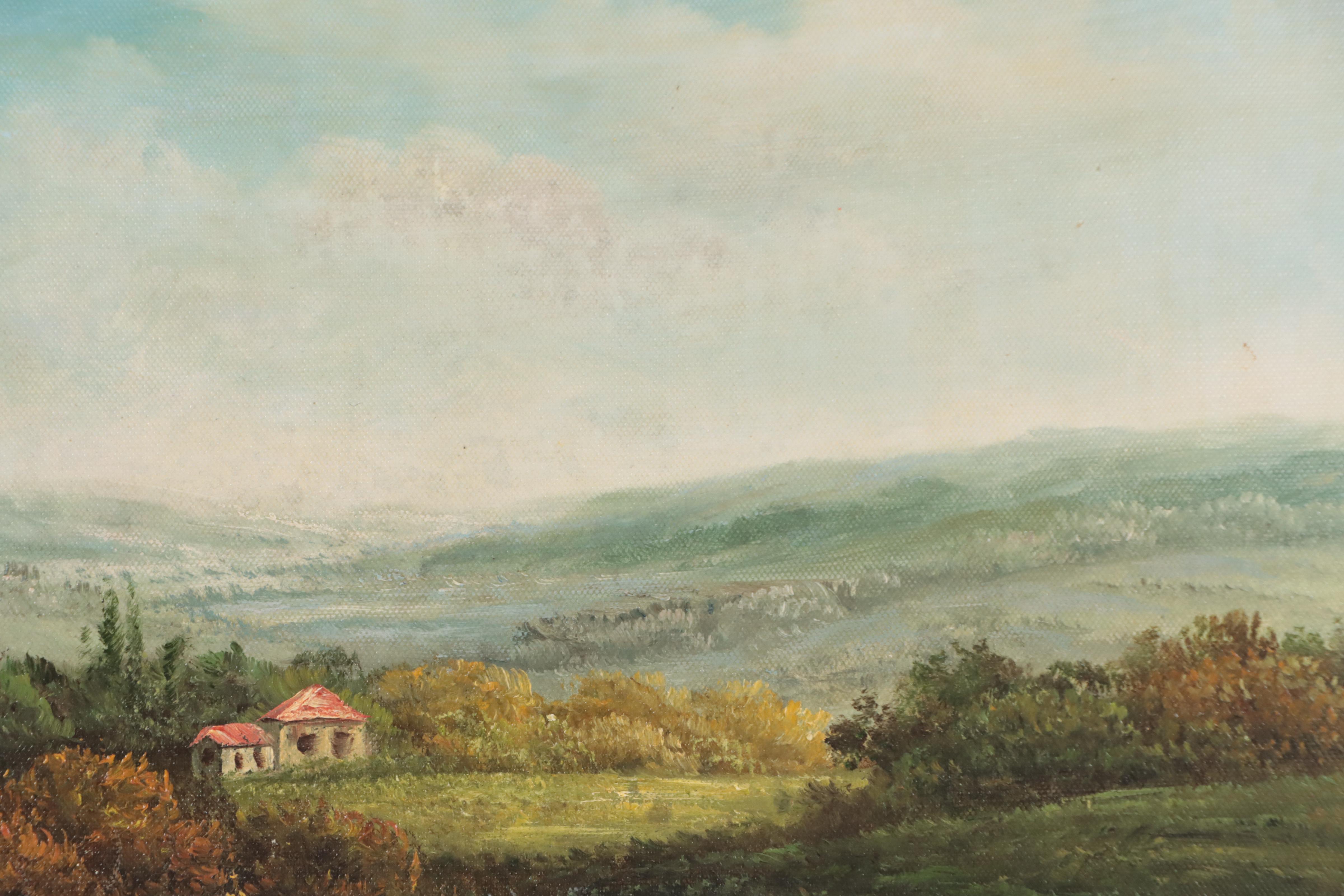 Italian Oil Painting "Vigneto Toscano," 2004 | EBTH