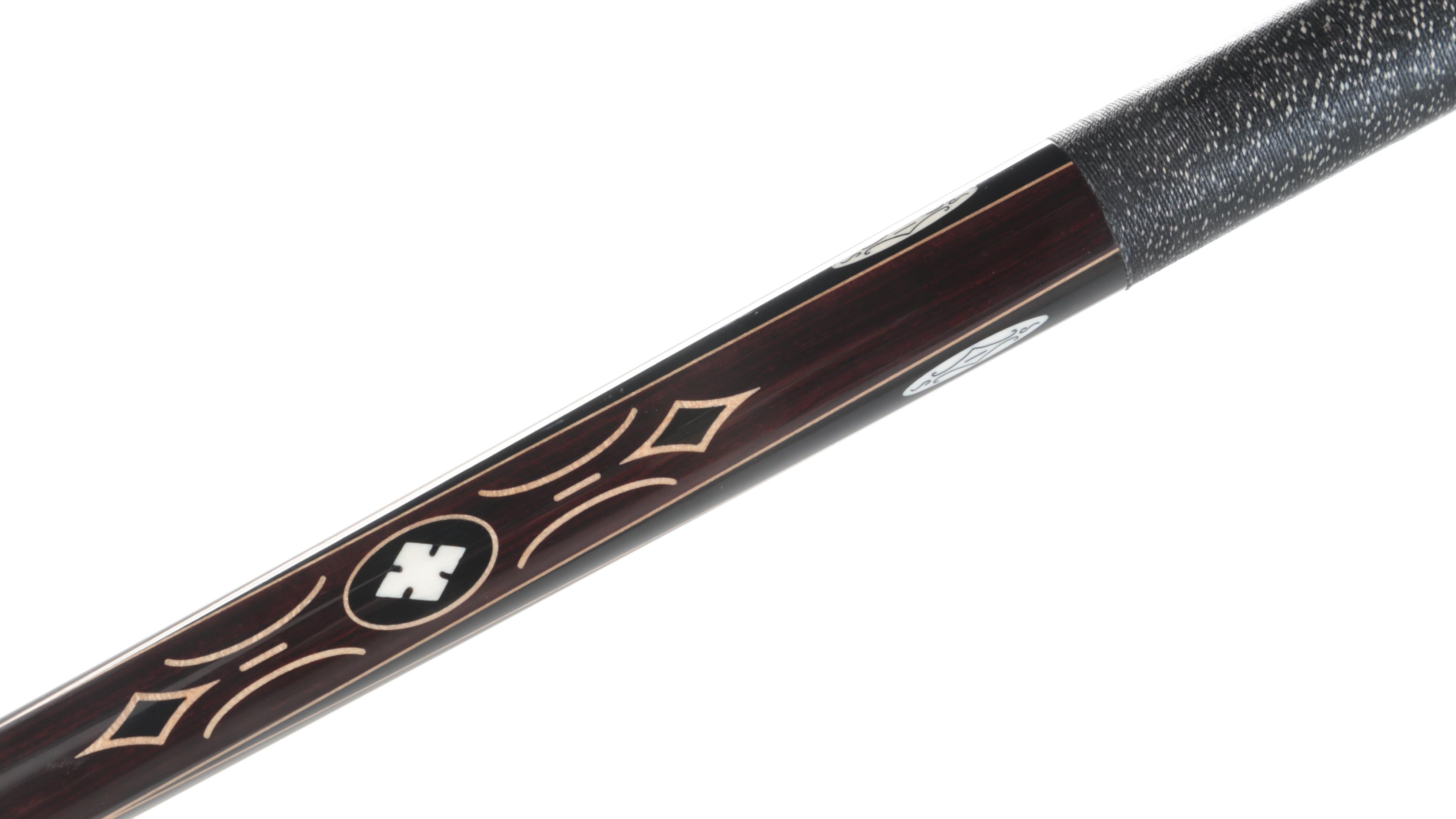 South West Cues Cocobolo With Ebony Inlay Pool Cue | EBTH