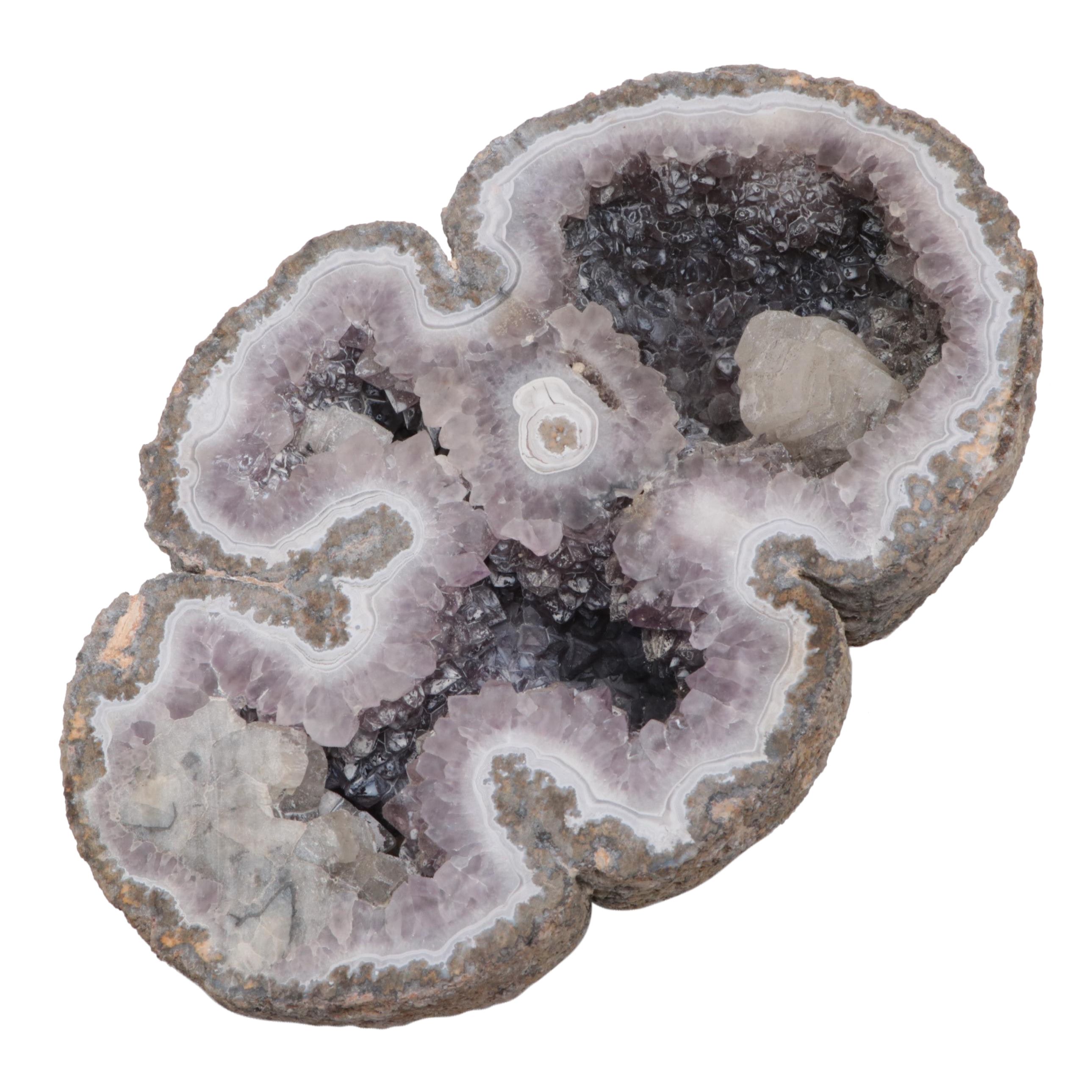 Amethyst Geode Half-Cut Specimen | EBTH