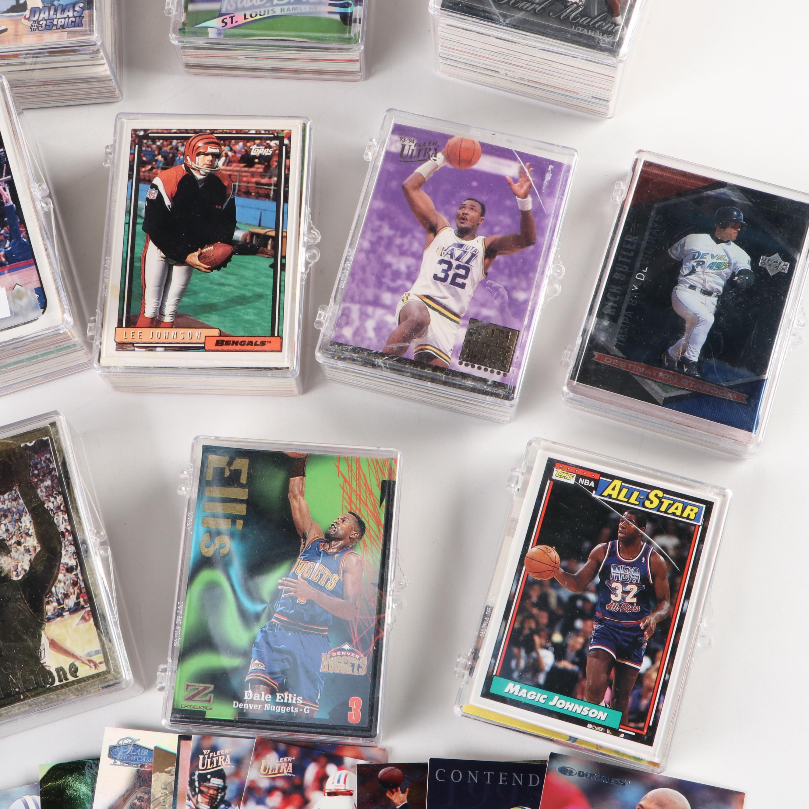 Upper Deck and Other Trading Cards with Michael Jordan, and More, 1980s ...