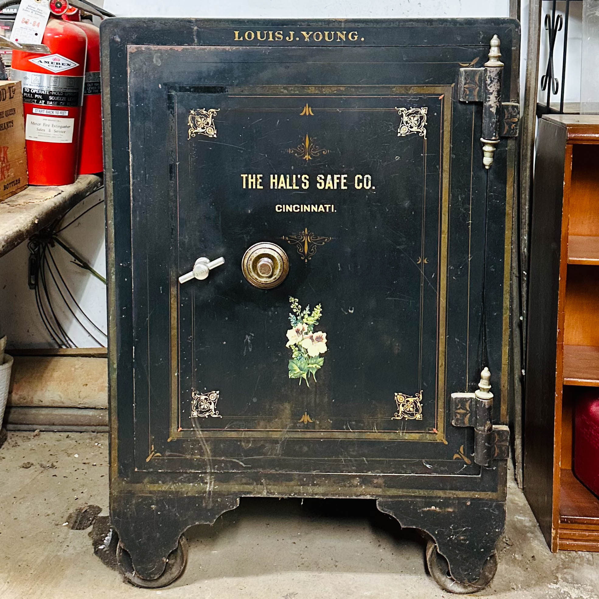 The Hall's Safe Co. Floor Safe, Early 20th Century | EBTH