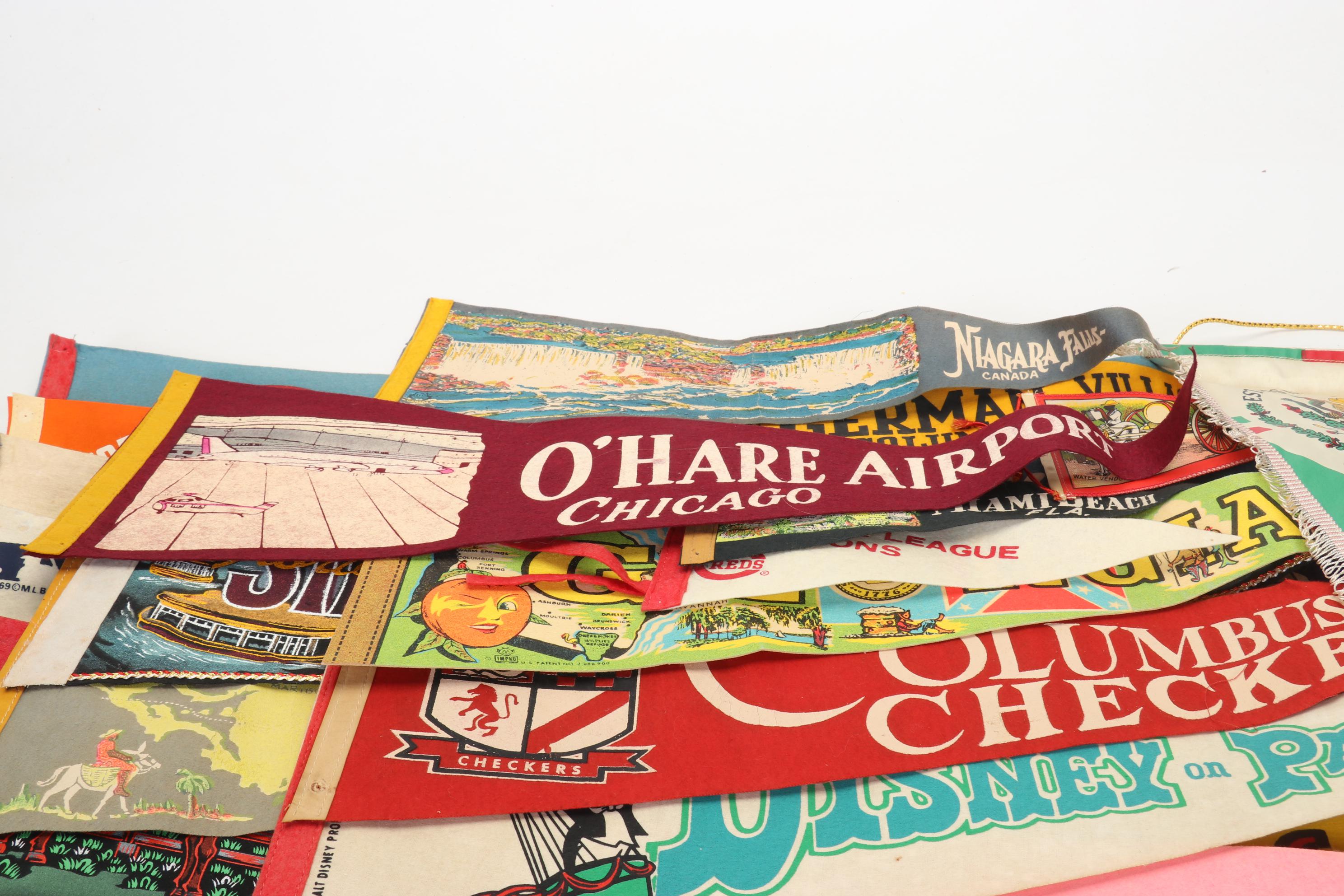 American and International Souvenir and Commemorative Pennant ...