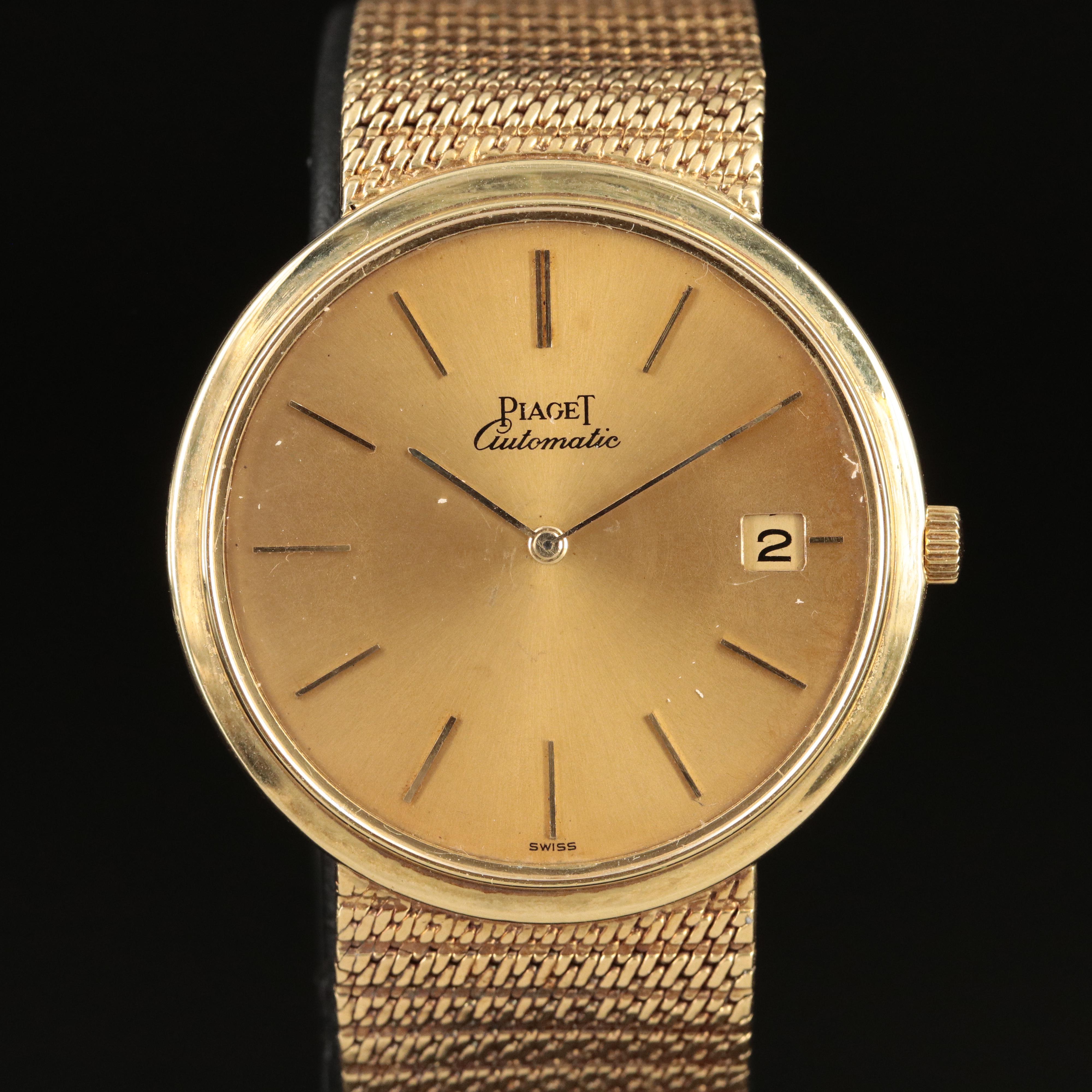 18K Piaget Altiplano Automatic with Date Wristwatch | EBTH