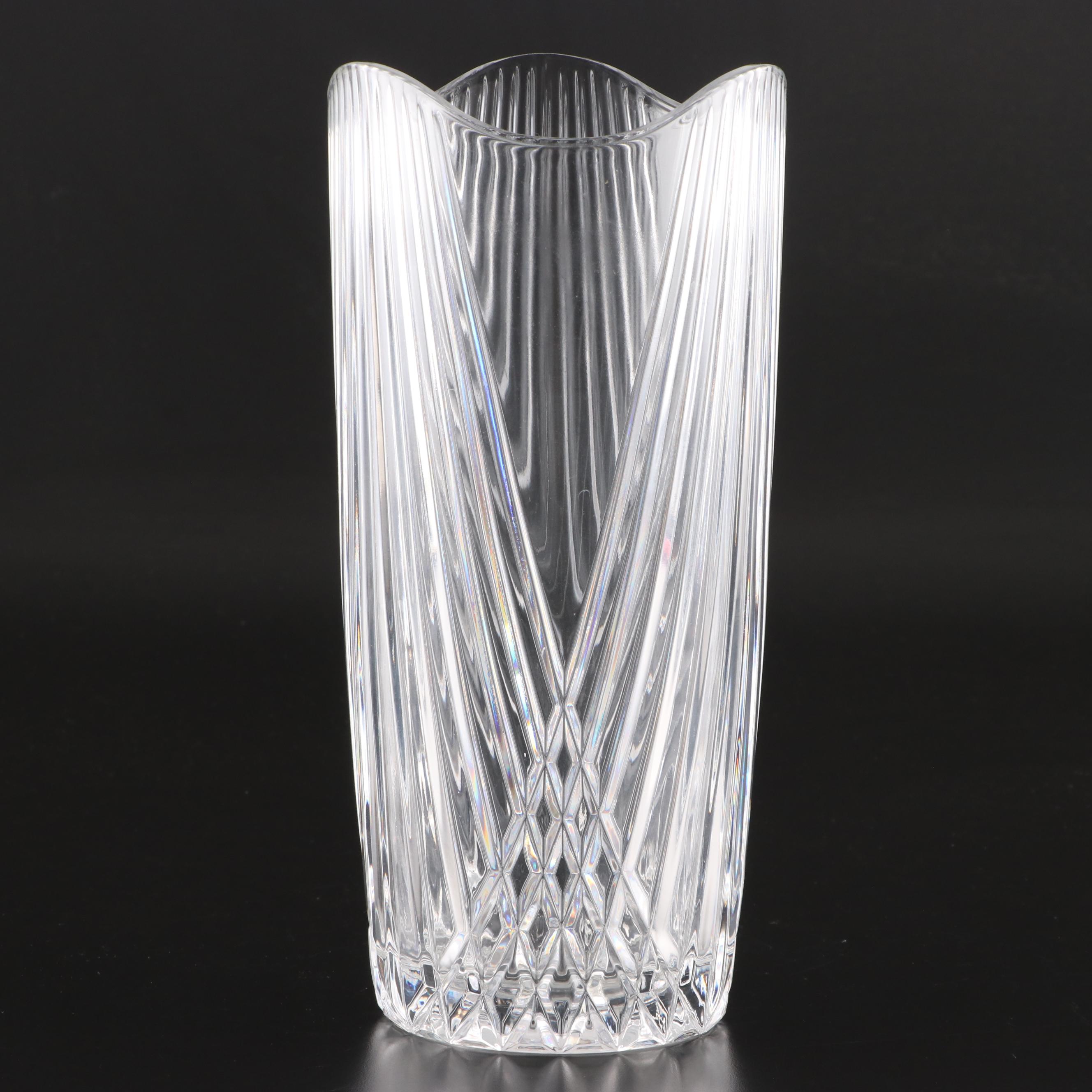 Waterford Crystal Bowl With Steuben "Bouquet" and Cristal D'Arques ...