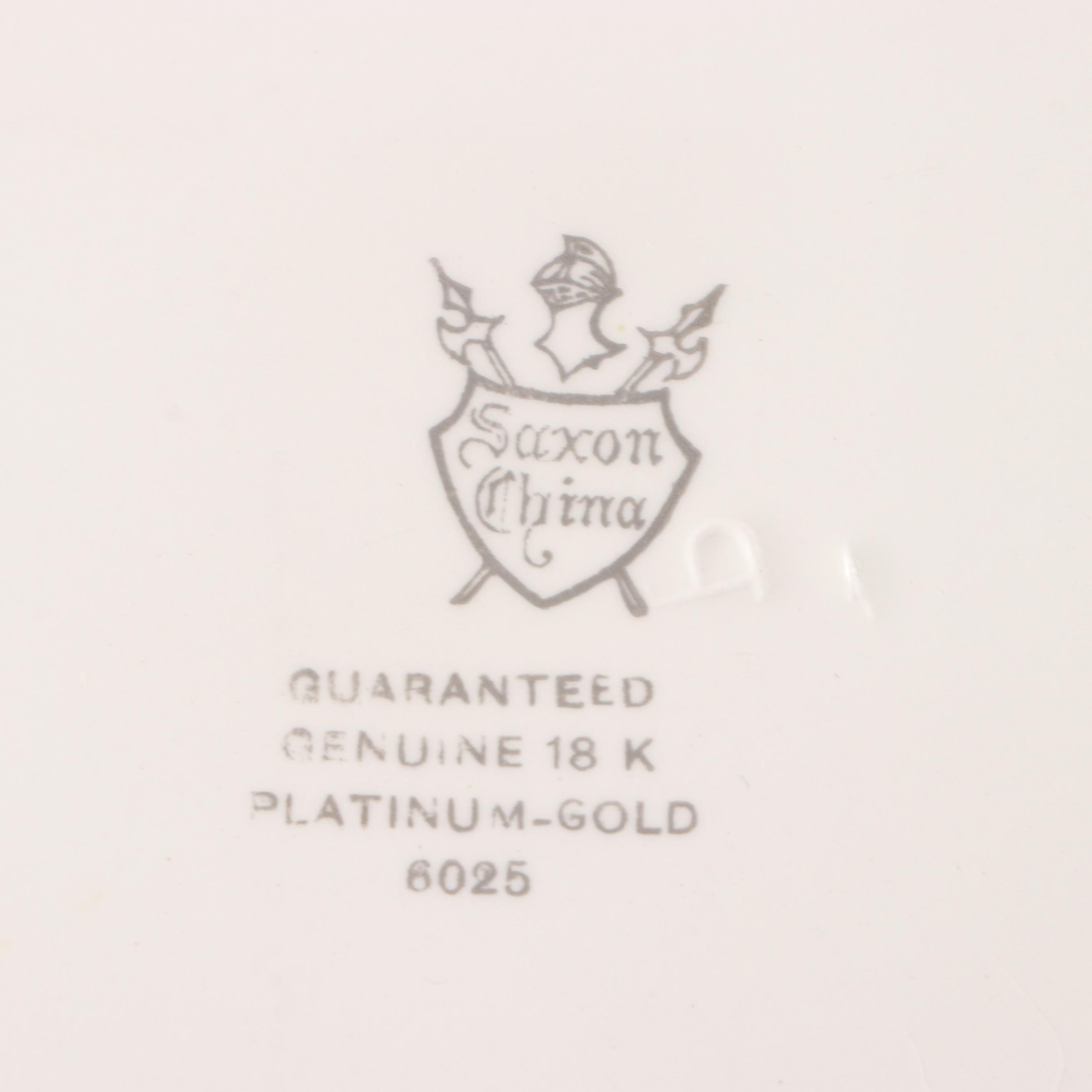 Royal Limited "Antique Lace" Dinnerware with Saxon China Covered Bowl ...