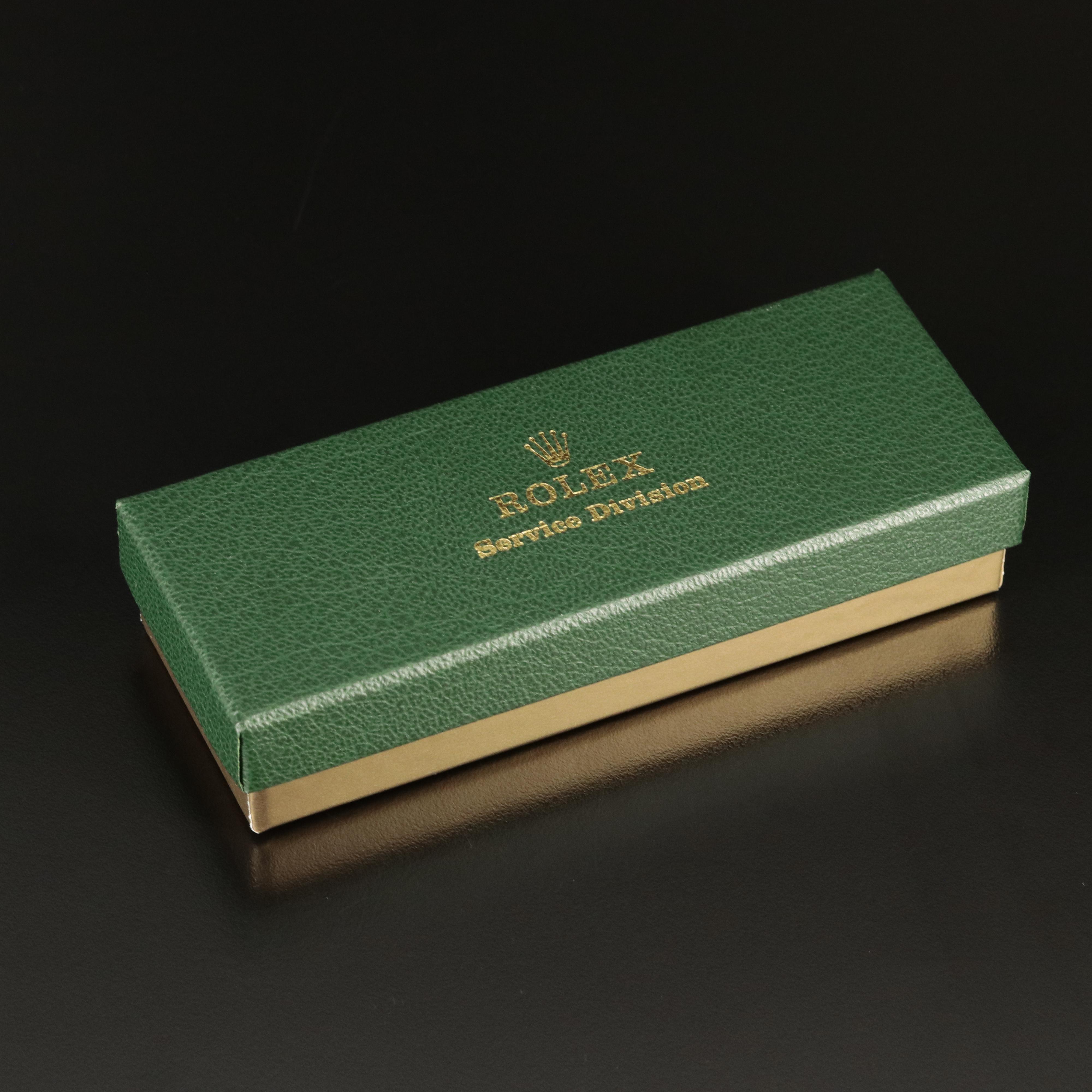 Rolex Service Division Box and Polishing Cloth | EBTH