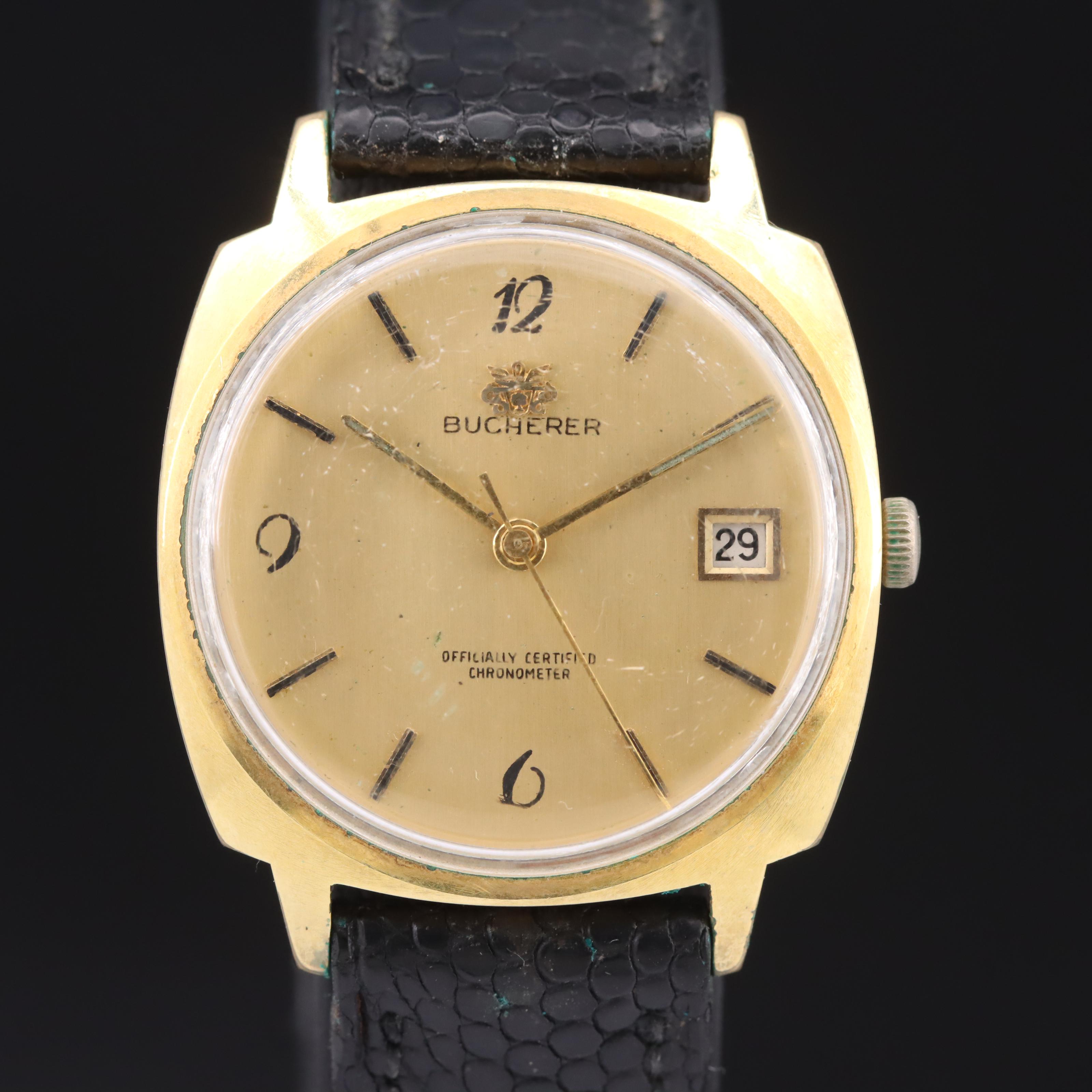 Bucherer Automatic Chronograph Wristwatch | EBTH