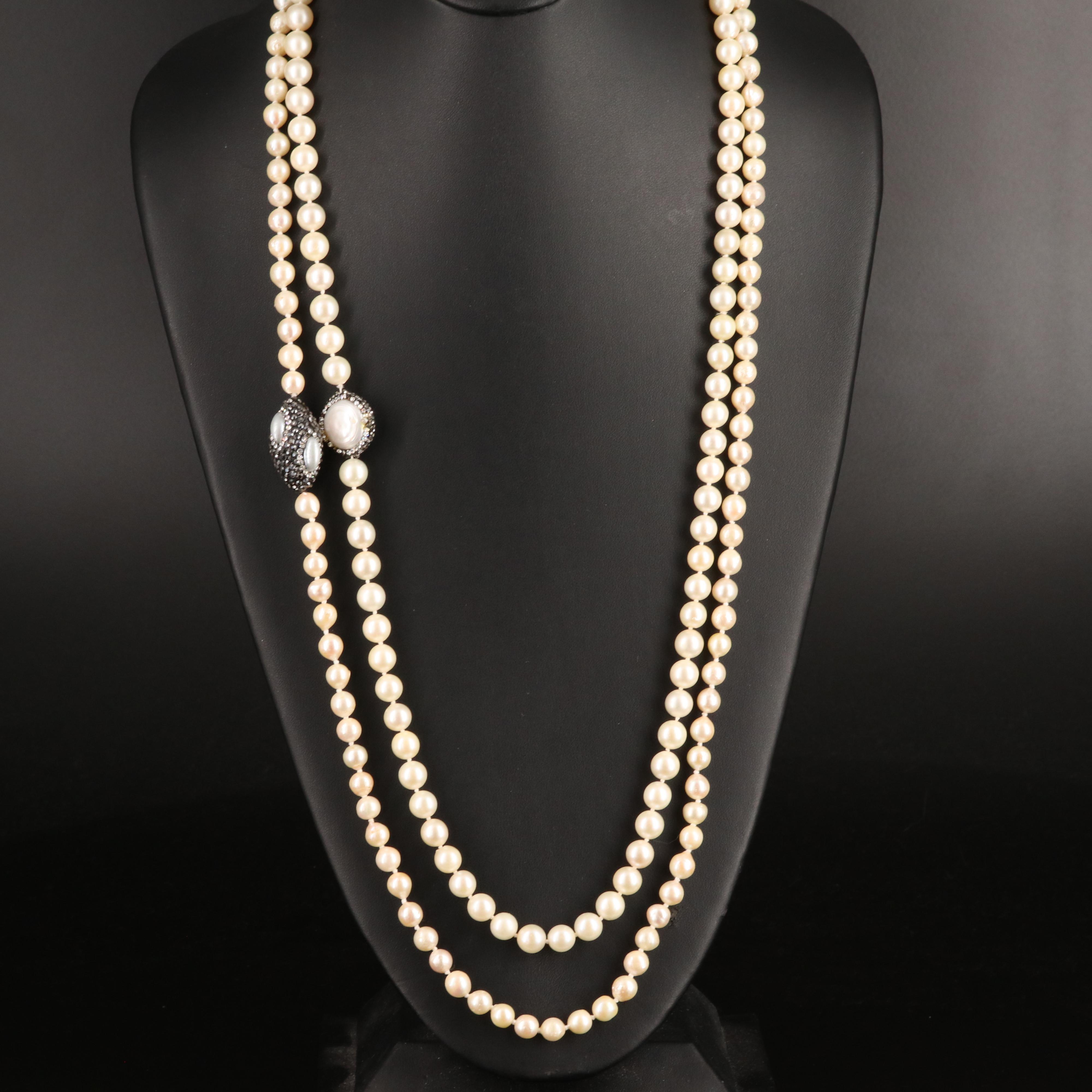 Opera Length Pearl Necklaces | EBTH
