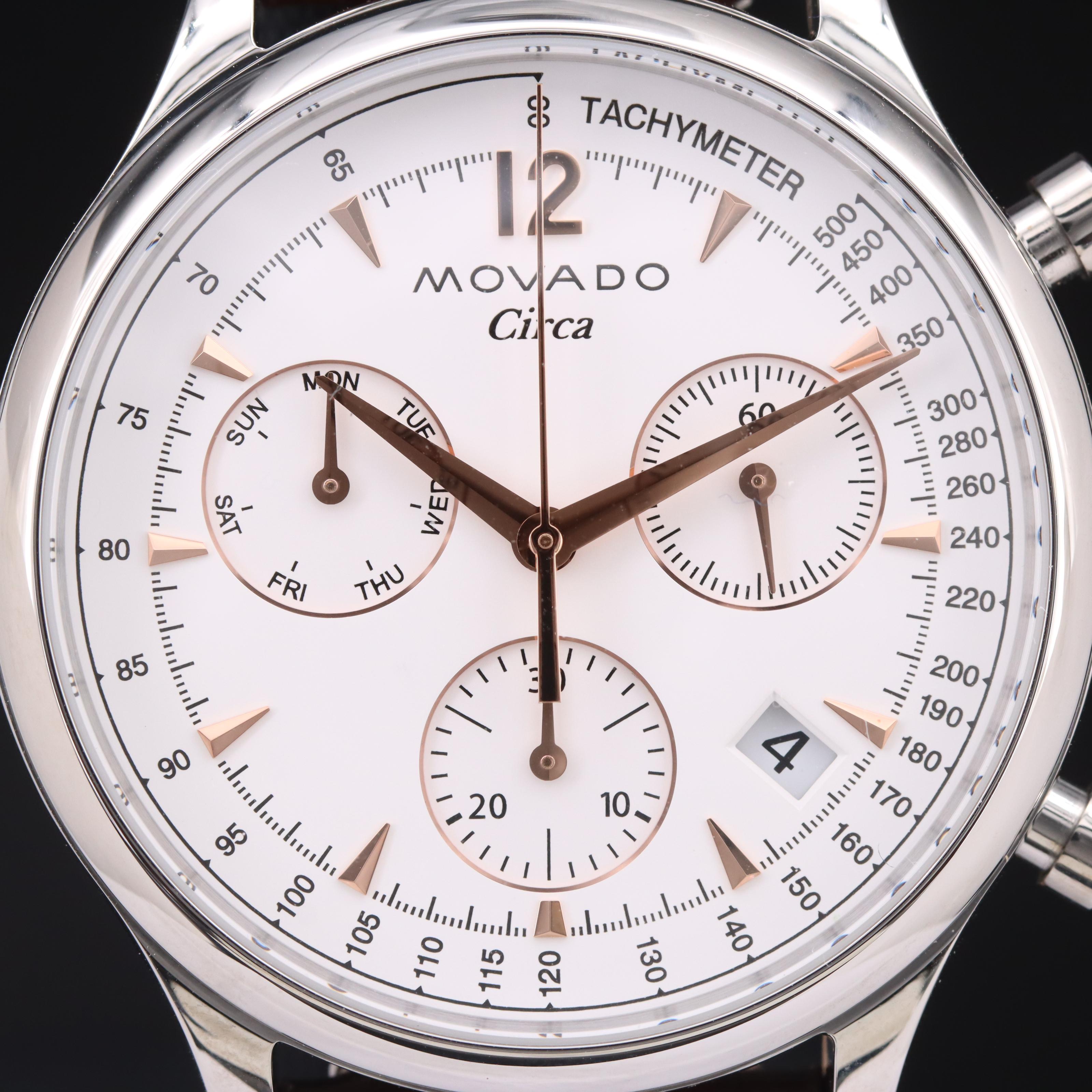 Movado Heritage Circa Chronograph Wristwatch | EBTH
