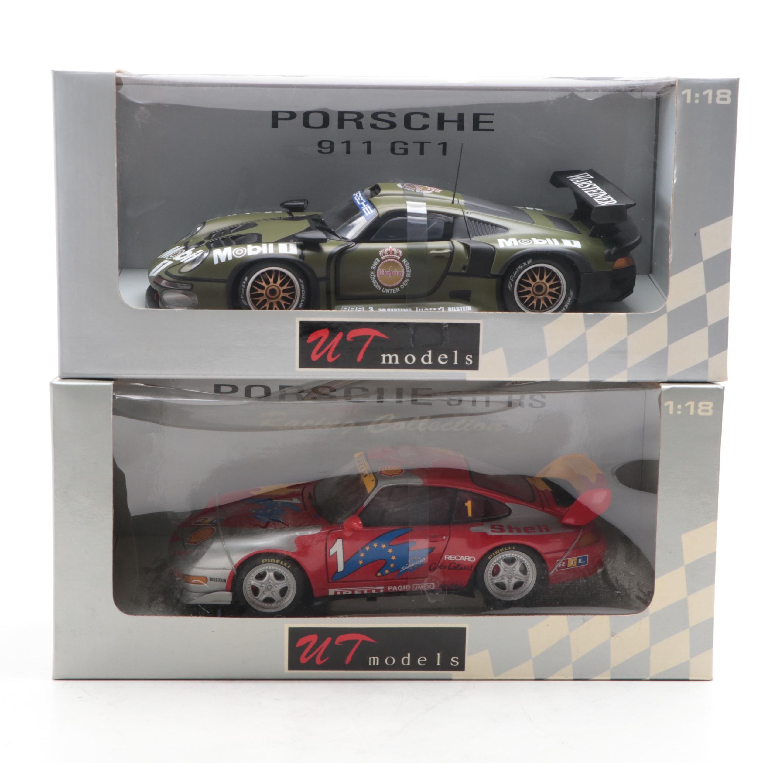 Porsche 911 GTI and 911 RS Model Cars by UT Models | EBTH