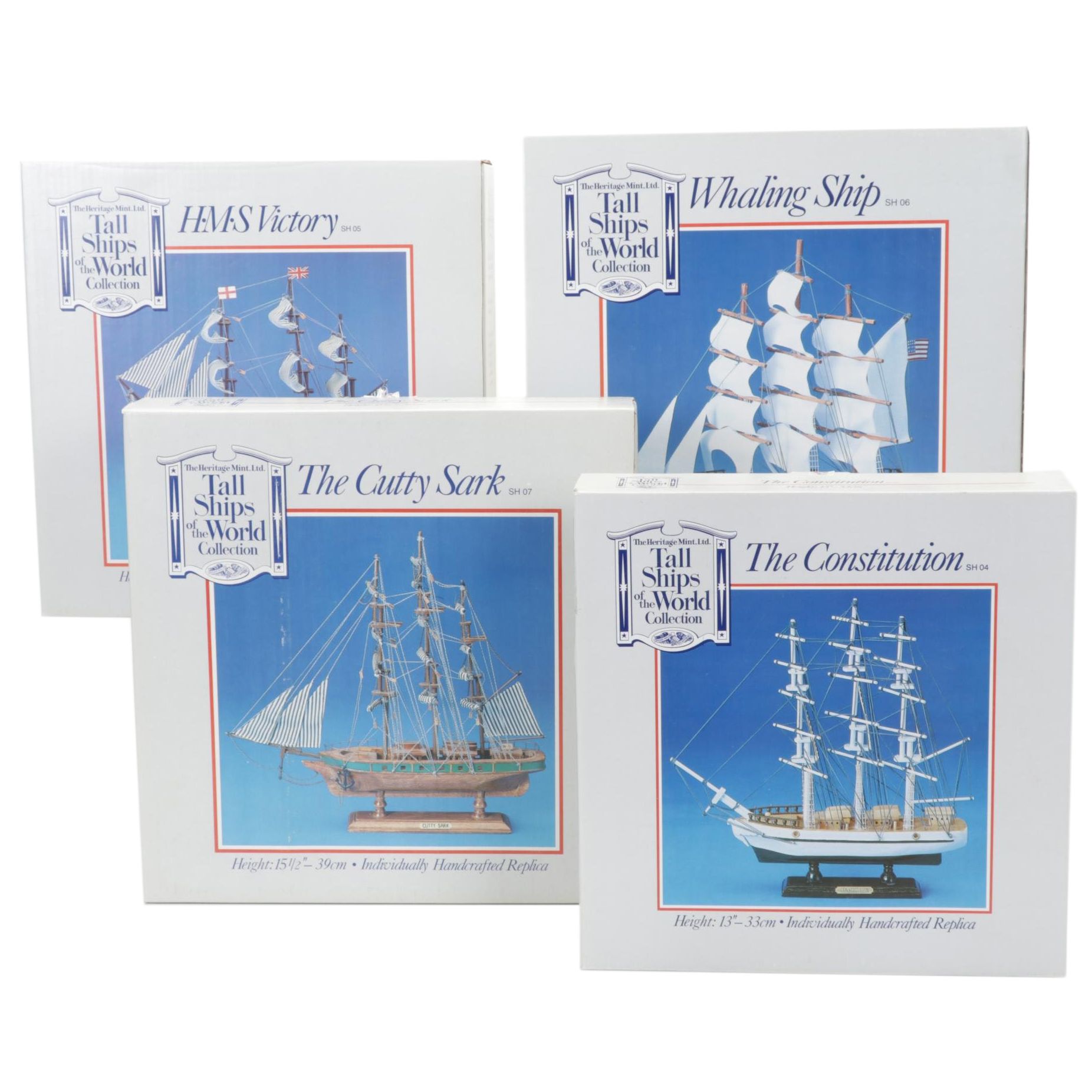 Heritage Mint "Tall Ships of the World" Collection Replica Model ...