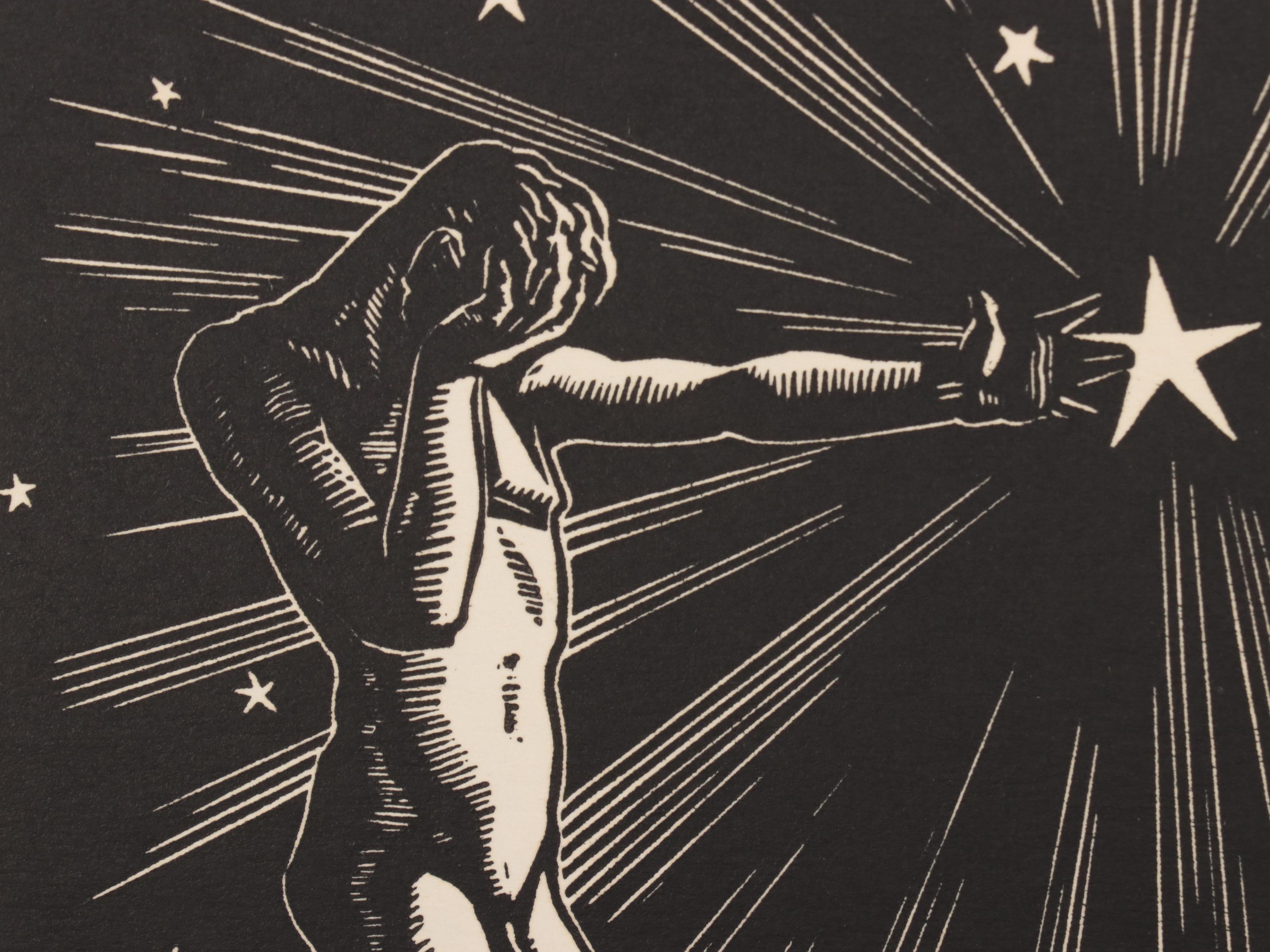 Dan Burne Jones Wood Engravings Including "Faze - Bound Man" | EBTH