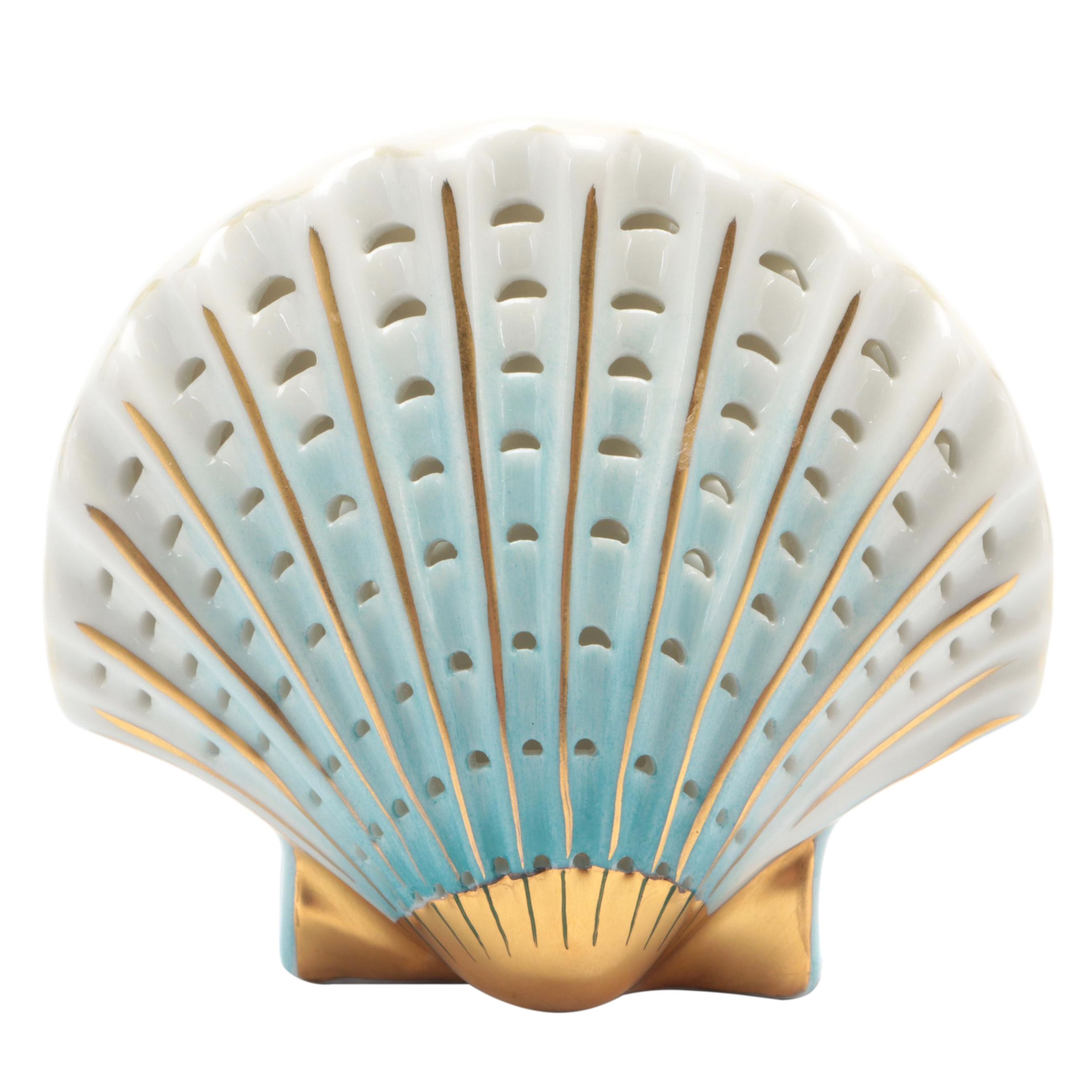 Herend "Sea Shell" Porcelain Figurine | Everything But The House