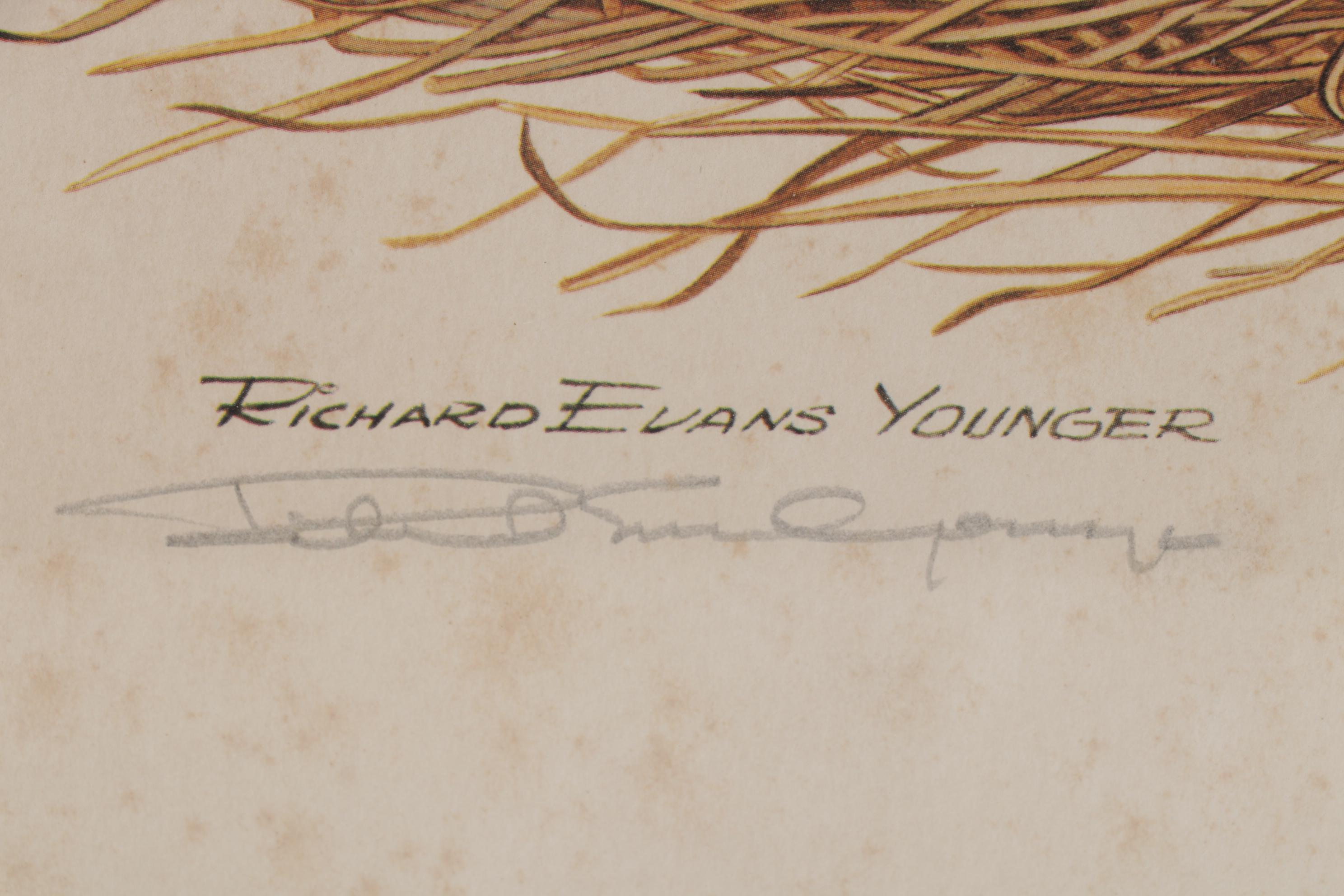 Richard Evans Younger Offset Lithograph "Serval," Circa 1970 | EBTH