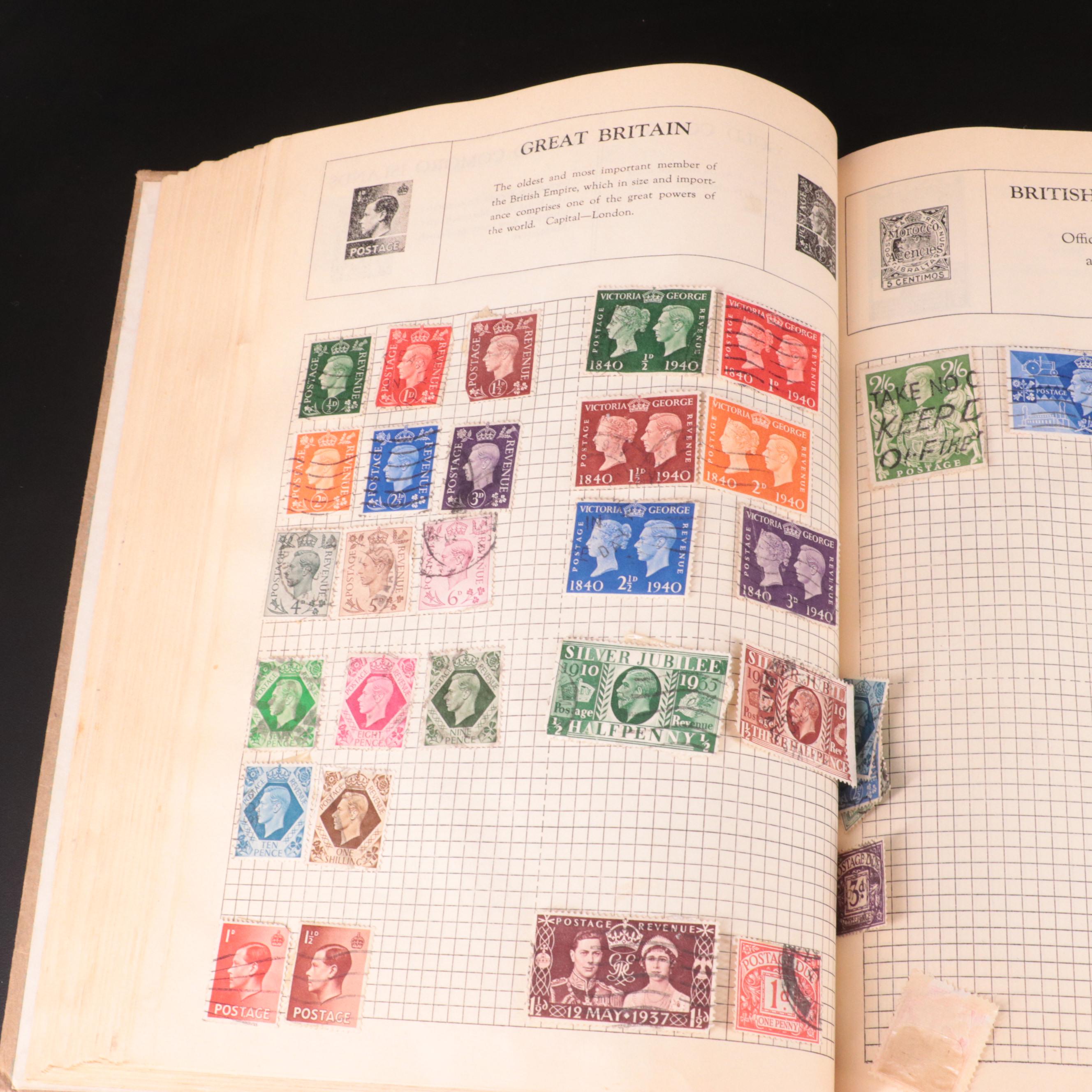 Vintage Postage Stamp Collection | EBTH