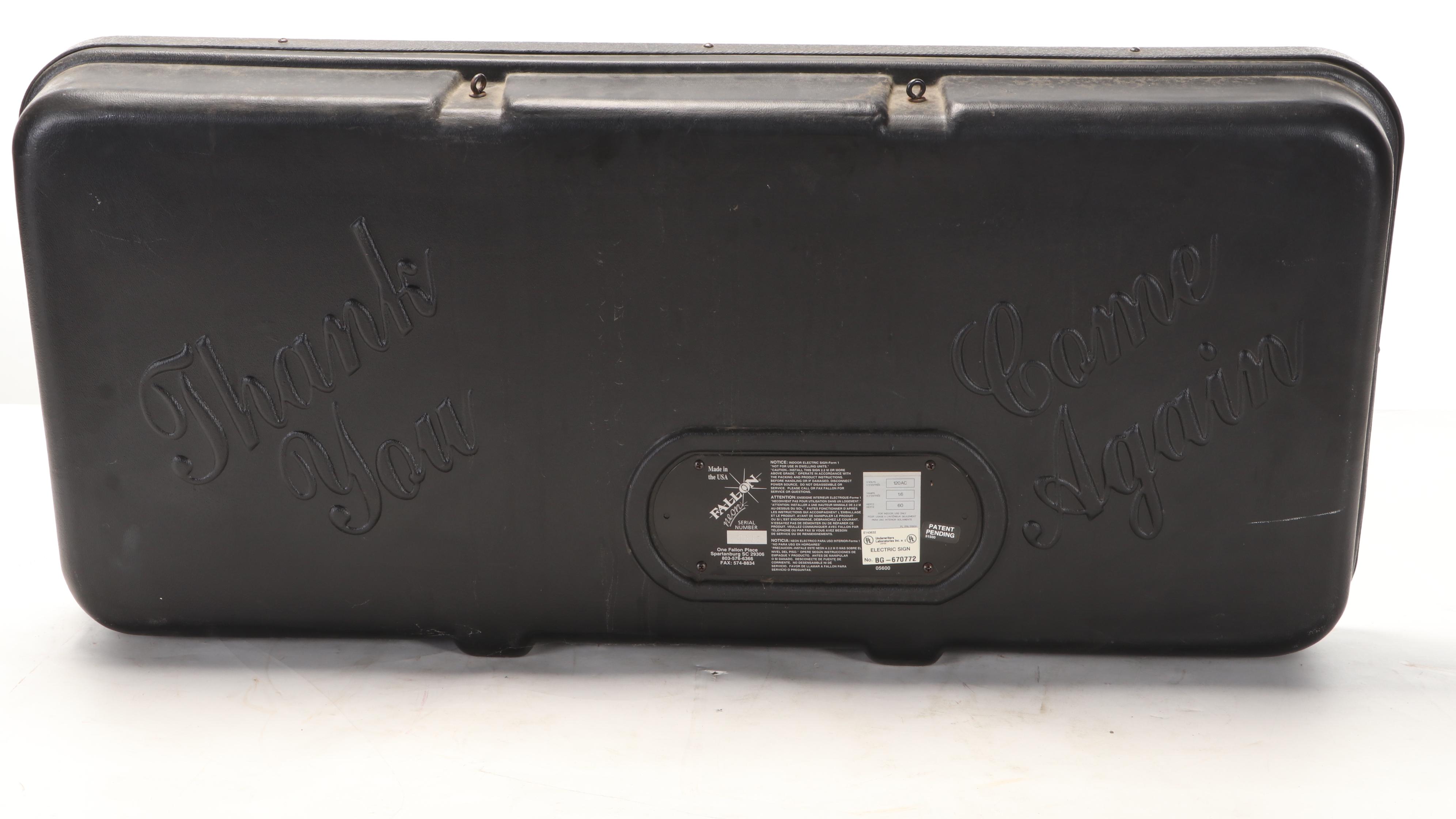 Fallon "OPEN" Neon Sign | EBTH