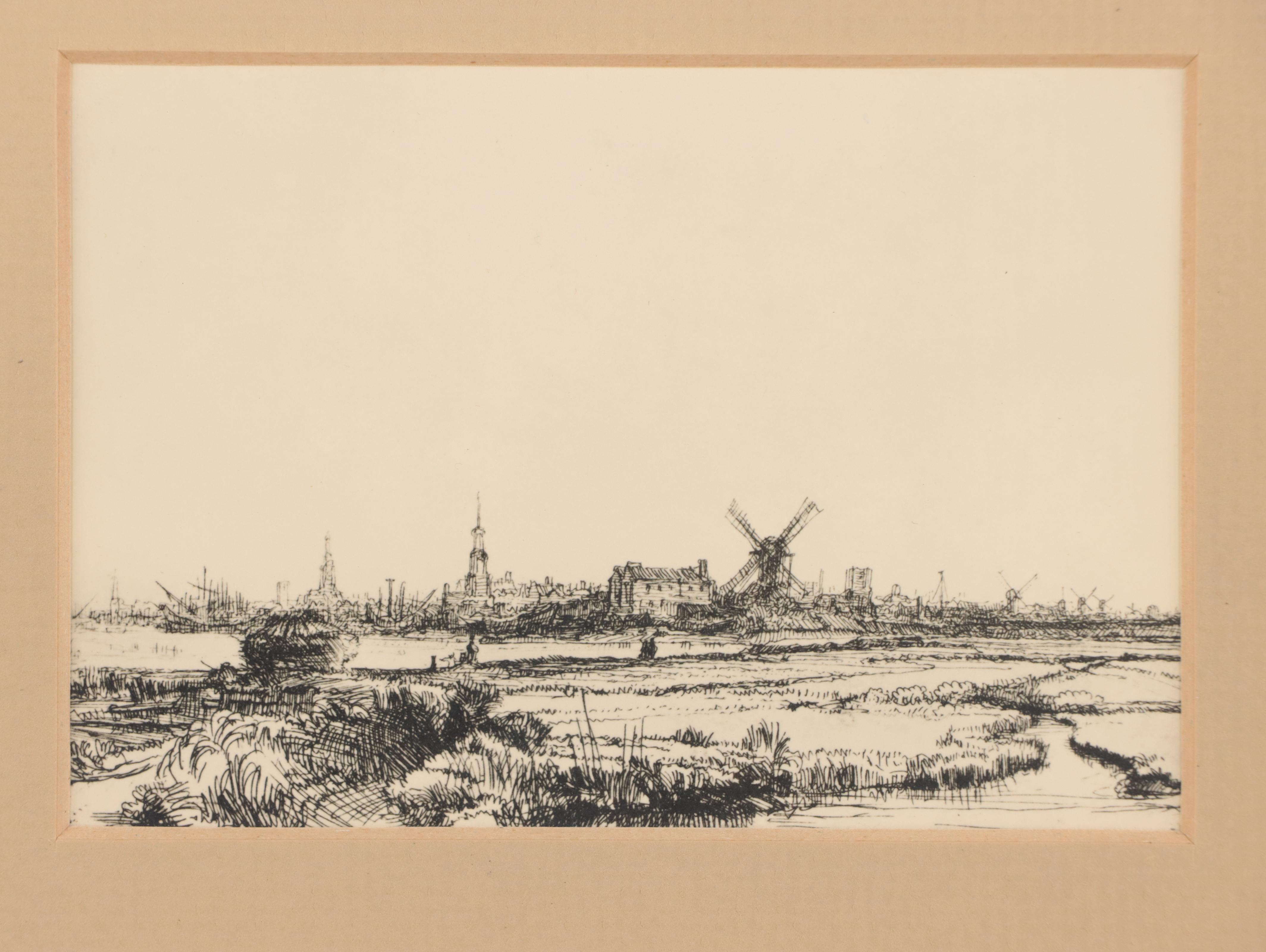 Collotypes of European Landscapes After Rembrandt | EBTH