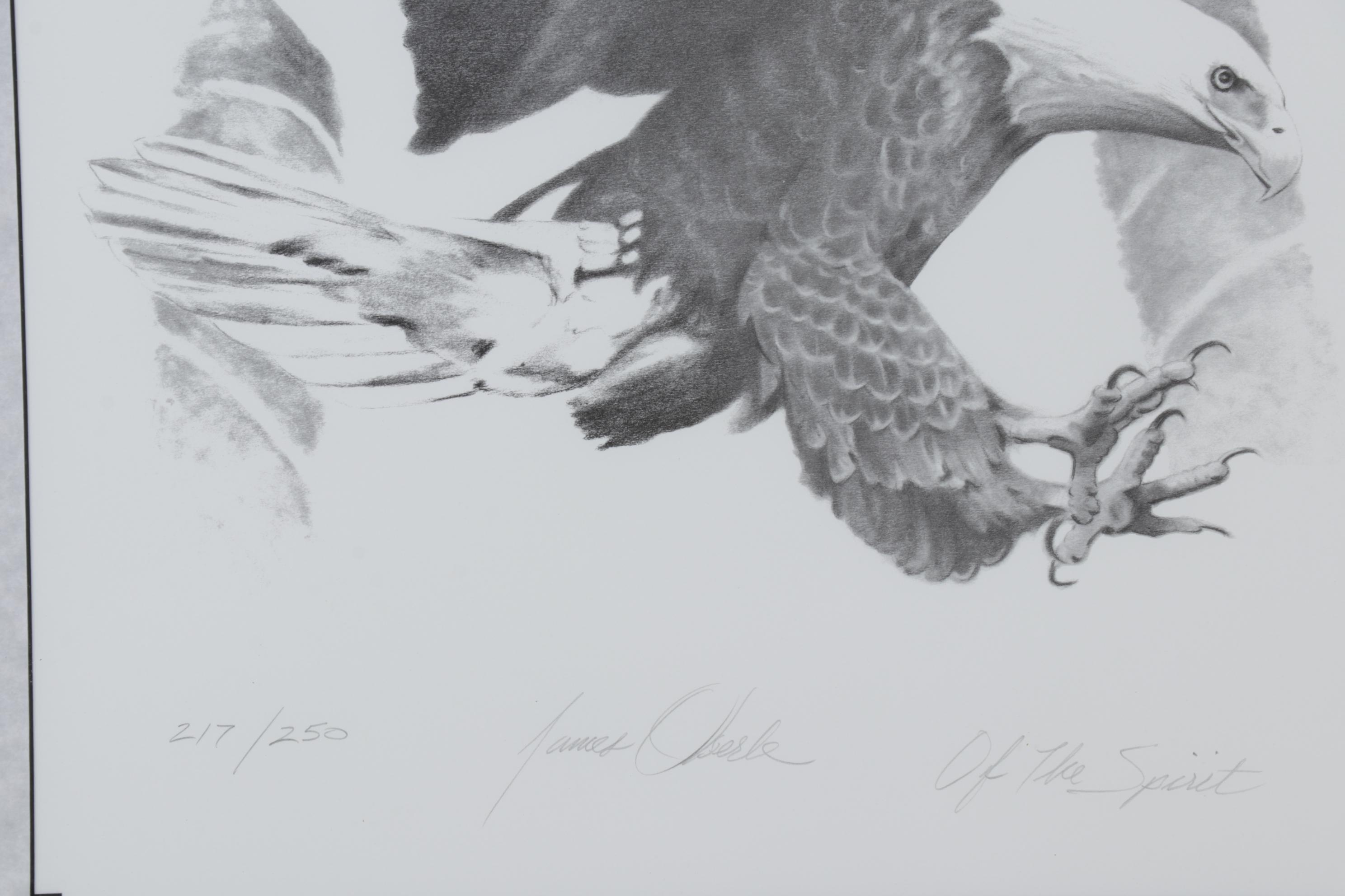 James Oberle Offset Lithograph "Of the Spirit," Circa 2000 | EBTH