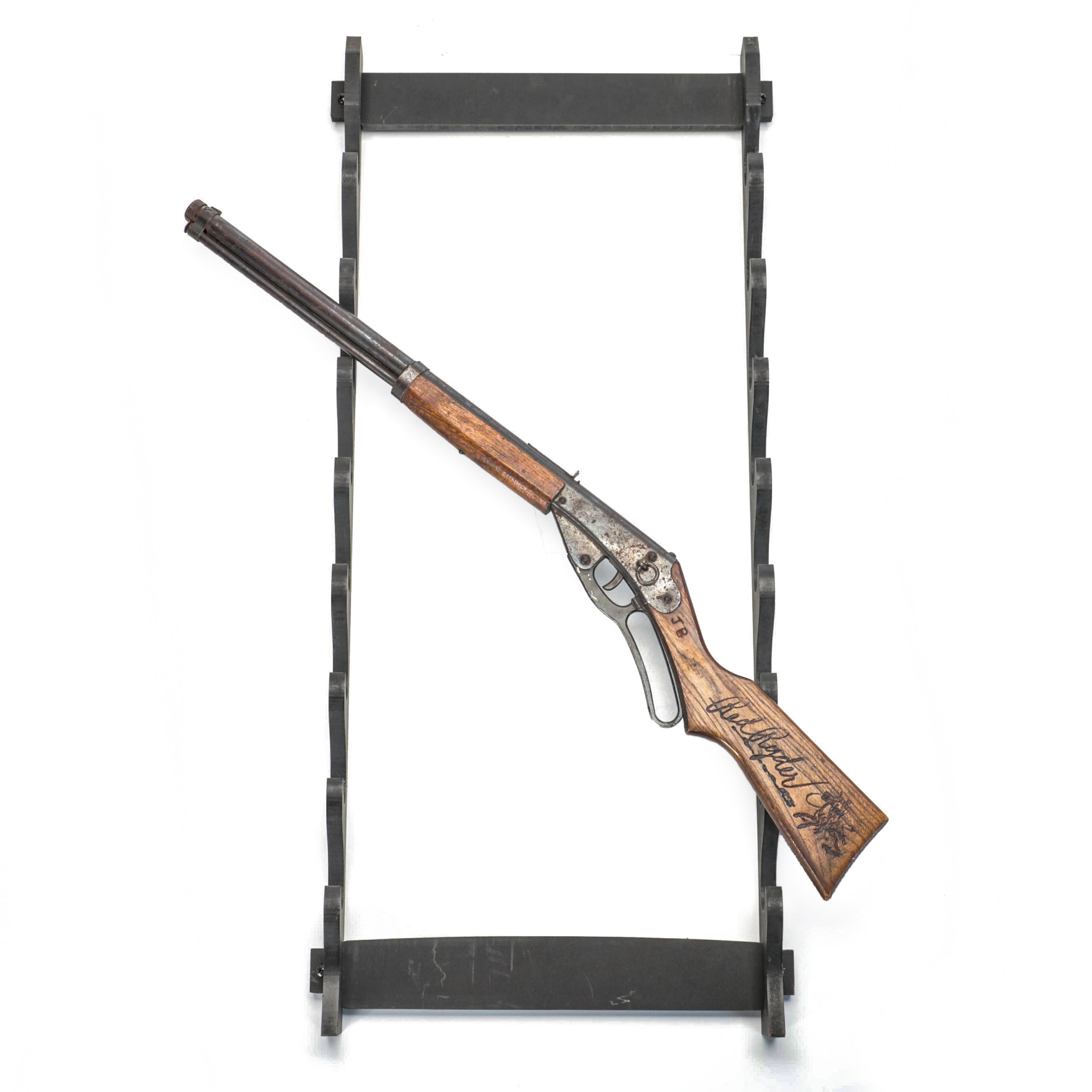 Daisy Red Ryder BB Air Rifle with Wooden Rack, Mid to Late 20th Century ...