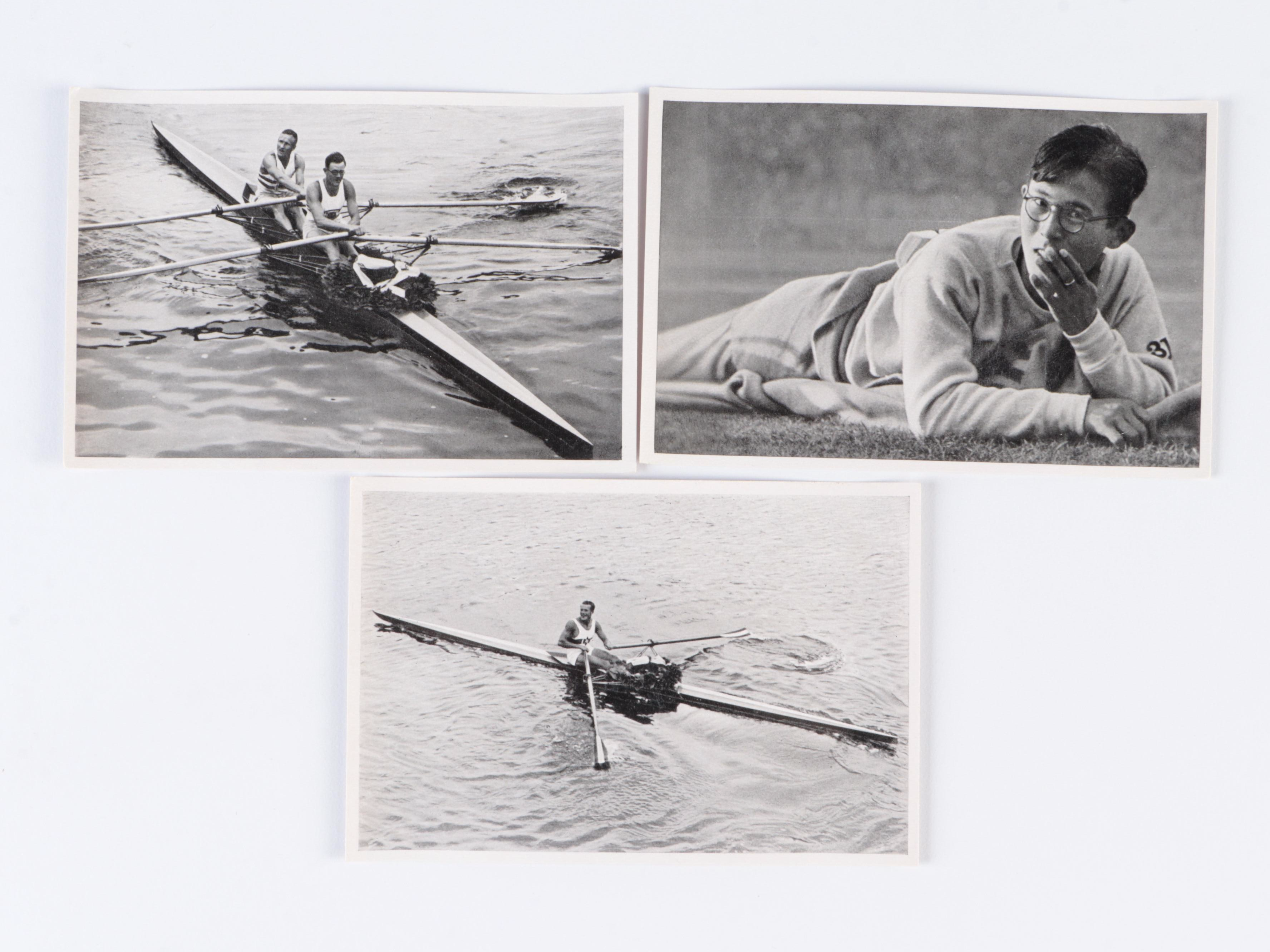 1936 Olympic Reemtsma Cigarette Cards Featuring Harold Whitlock and ...