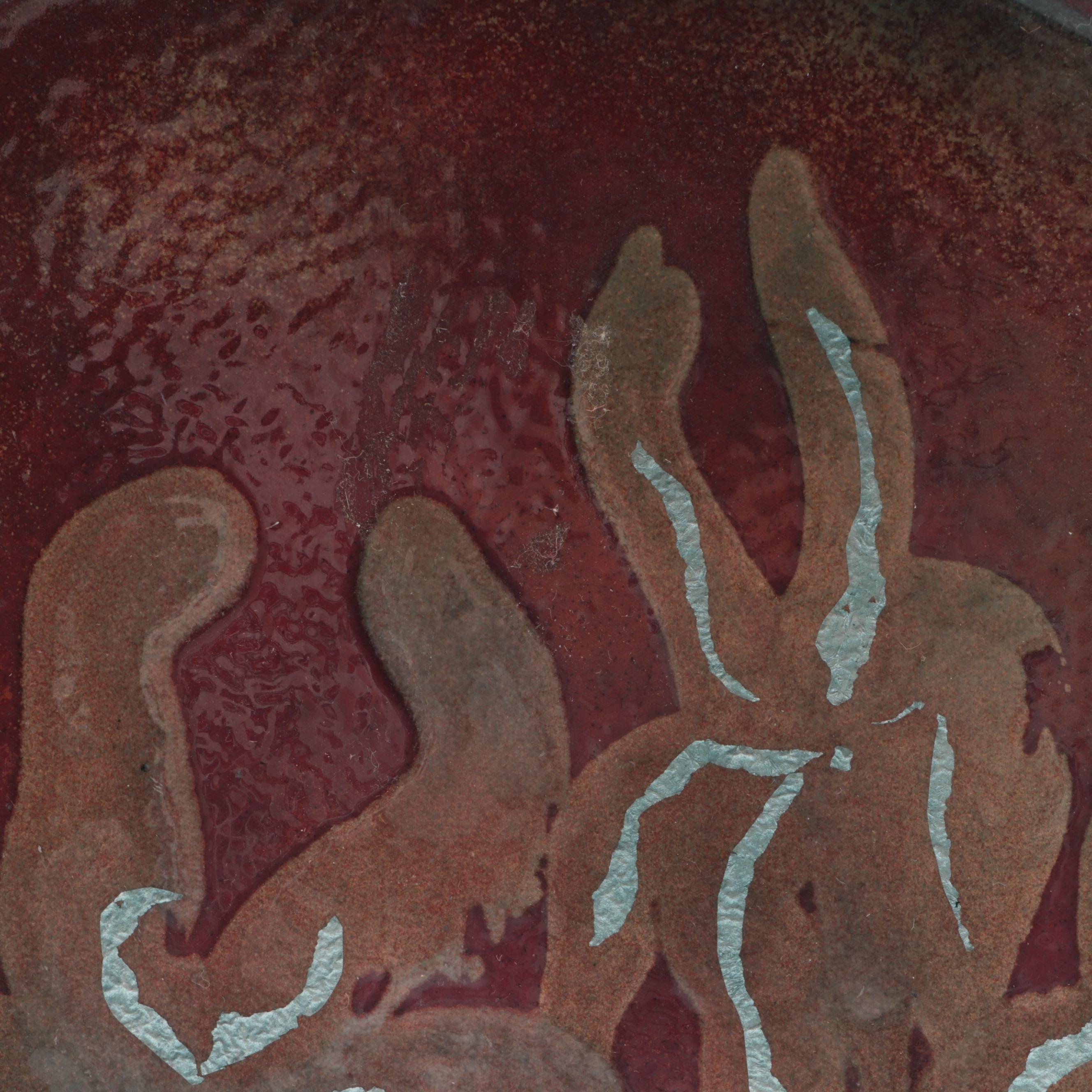 Janice Radzai-Dumont Enamel on Copper Tray, 1983 | EBTH