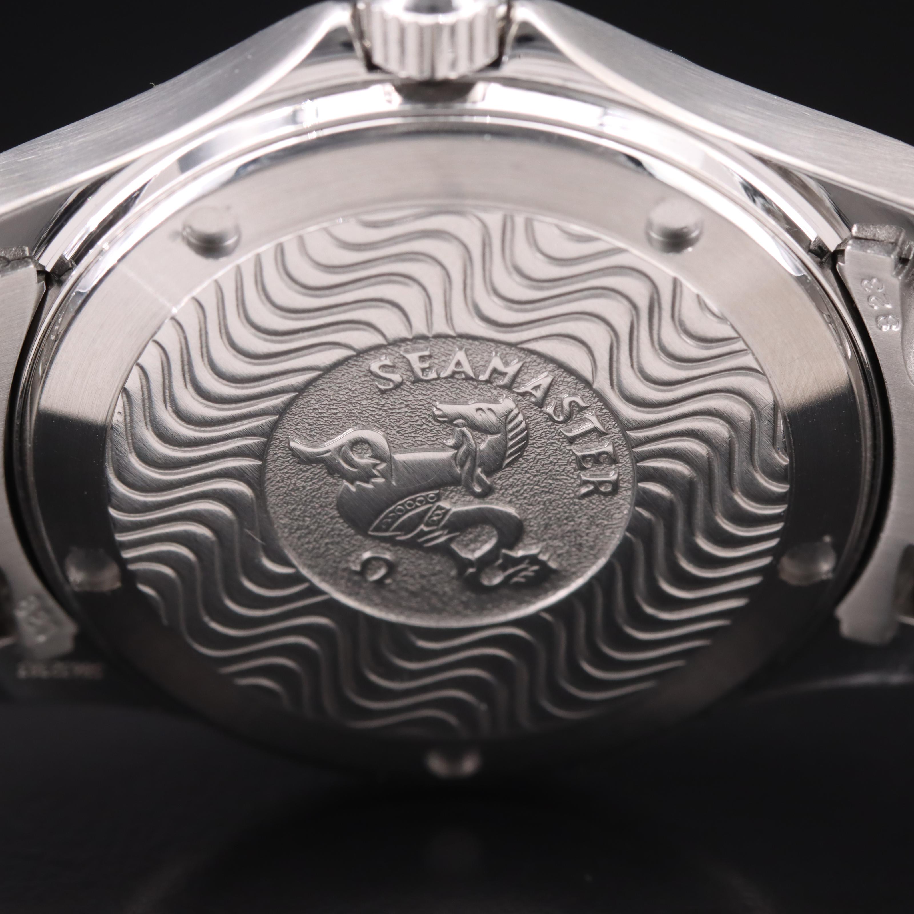 Omega Seamaster 120 Quartz 36mm Blue Steel Wristwatch | EBTH