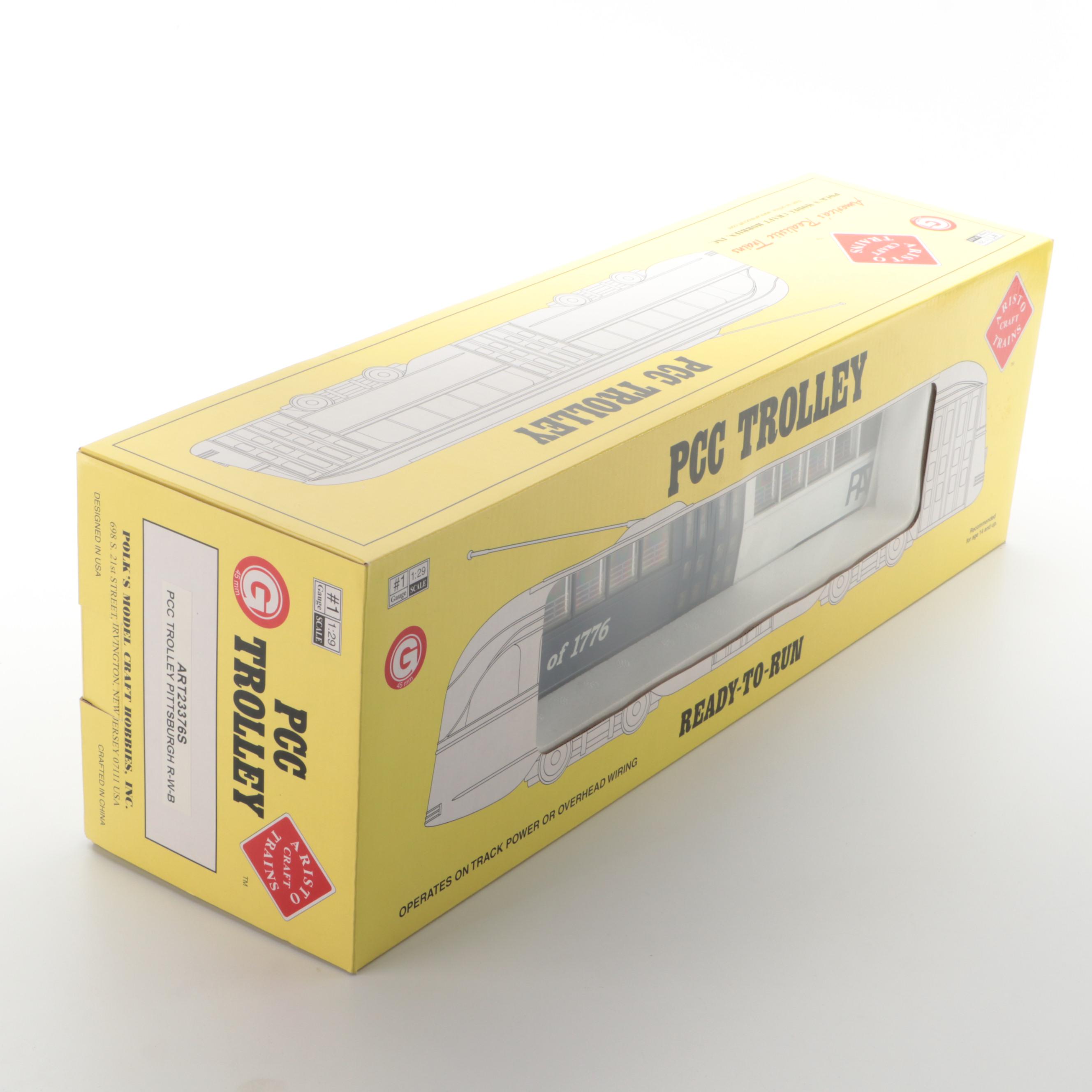Aristo-Craft Trains Ready-To-Run Model PCC Trolley | EBTH
