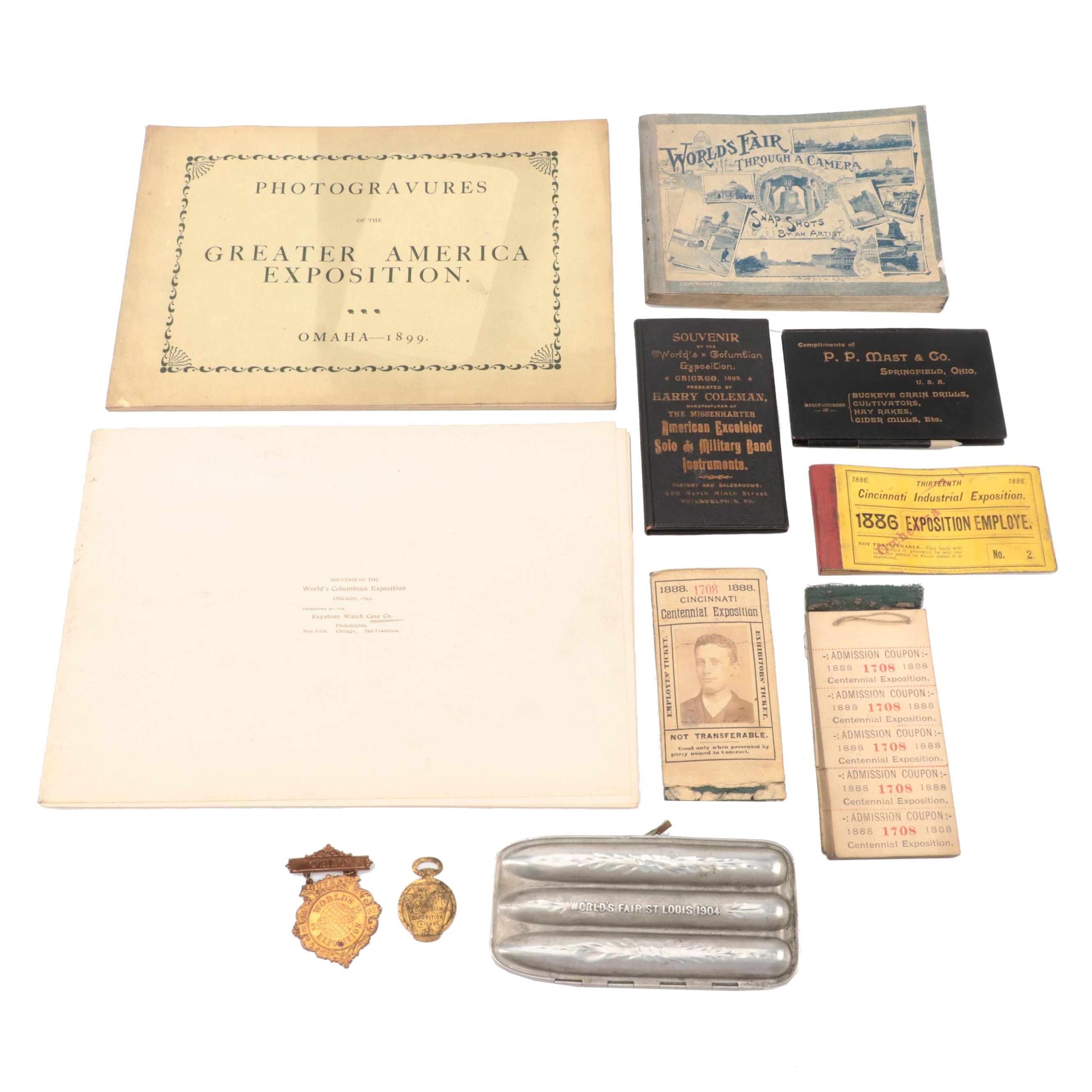Cincinnati Industrial Exposition, World's Fair and other Souvenir ...