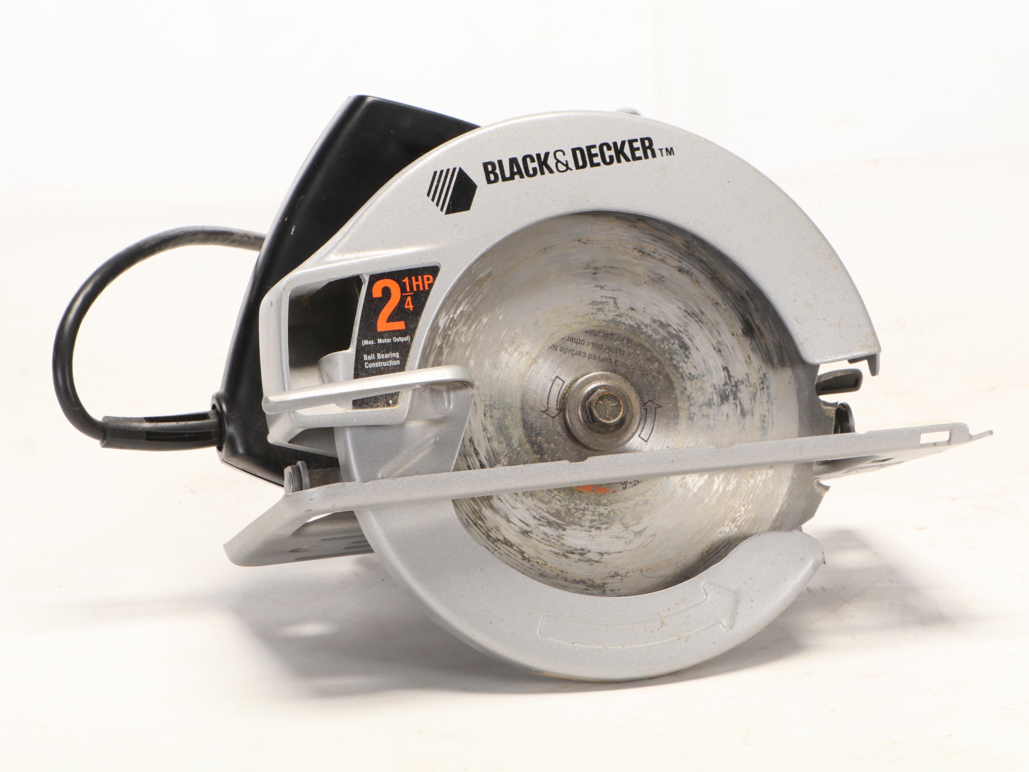 Black+Decker Circular Saw with Router and Bits | EBTH