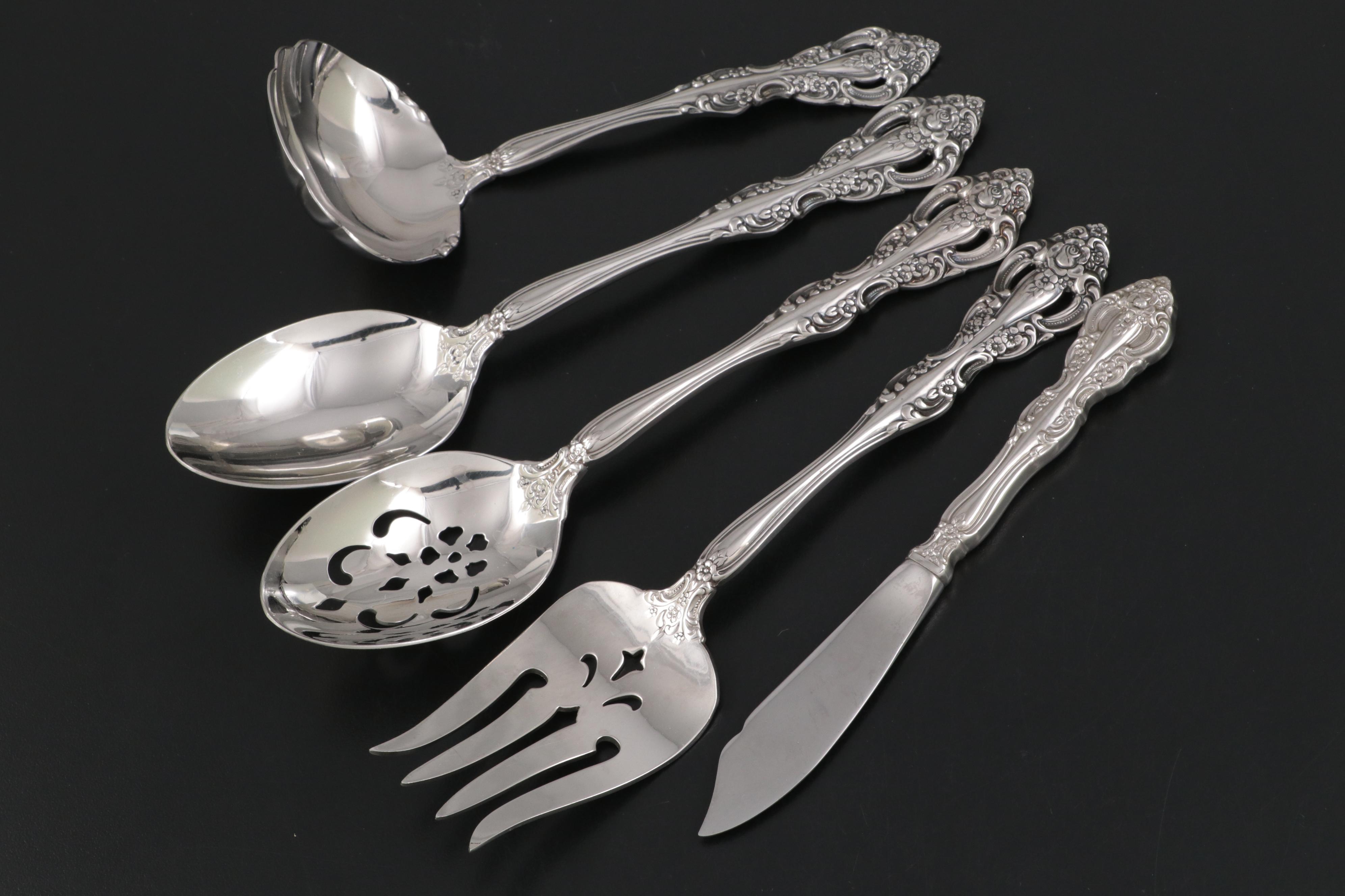 Oneida "Michelangelo" Stainless Steel Flatware and Serving Utensils | EBTH