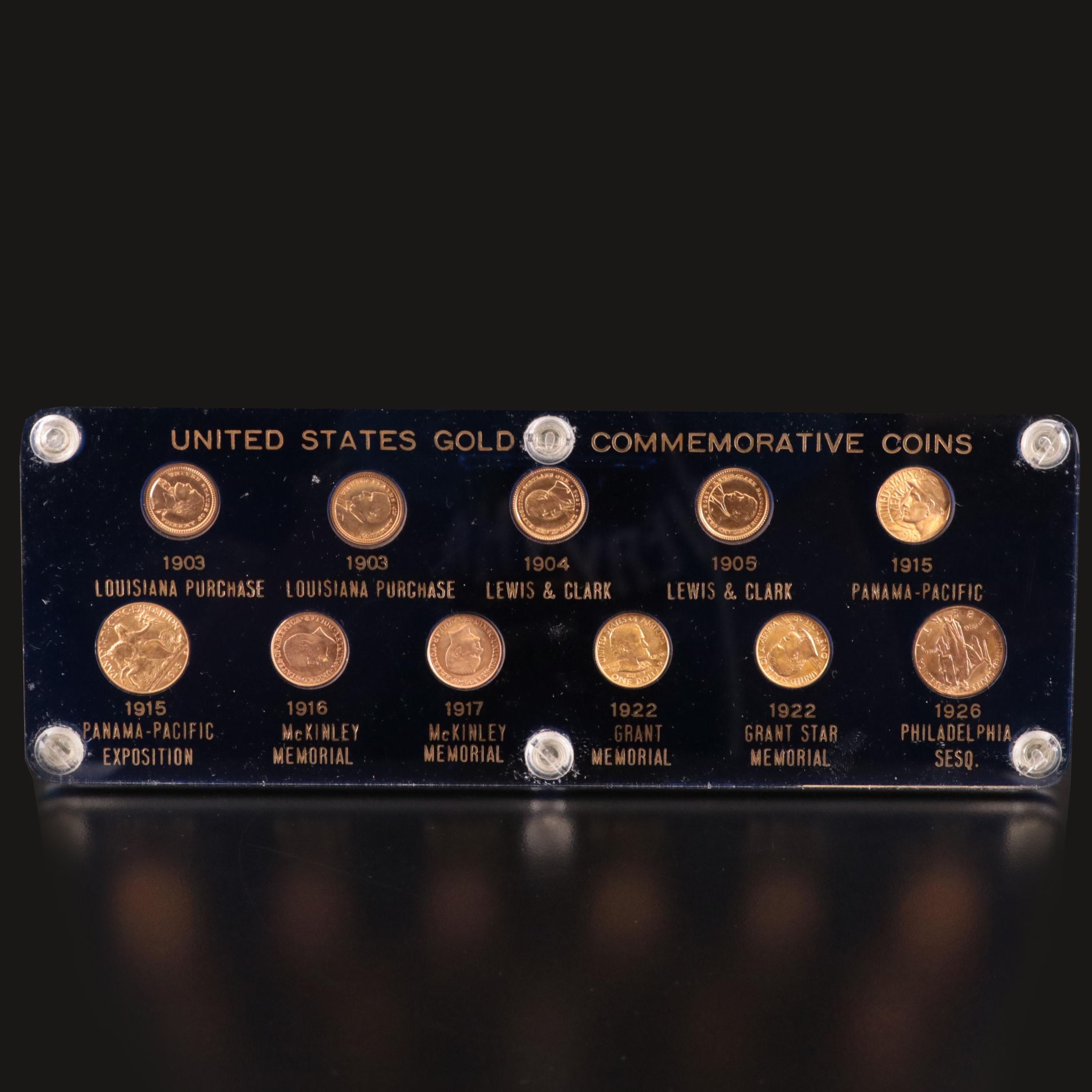 Complete 11 Coin United States Gold Commemorative Coins Collection | EBTH