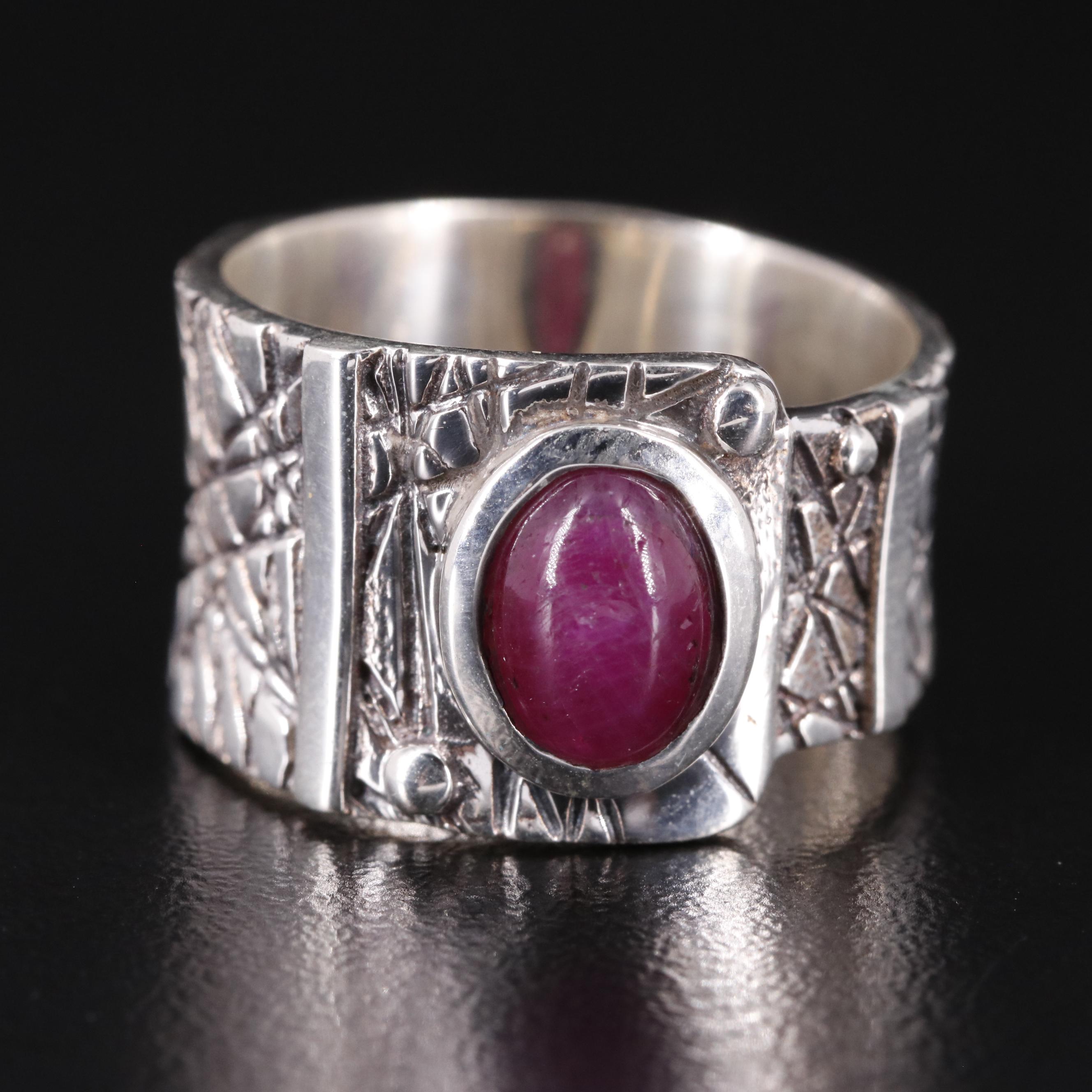 Sterling Filled Corundum Ring | EBTH