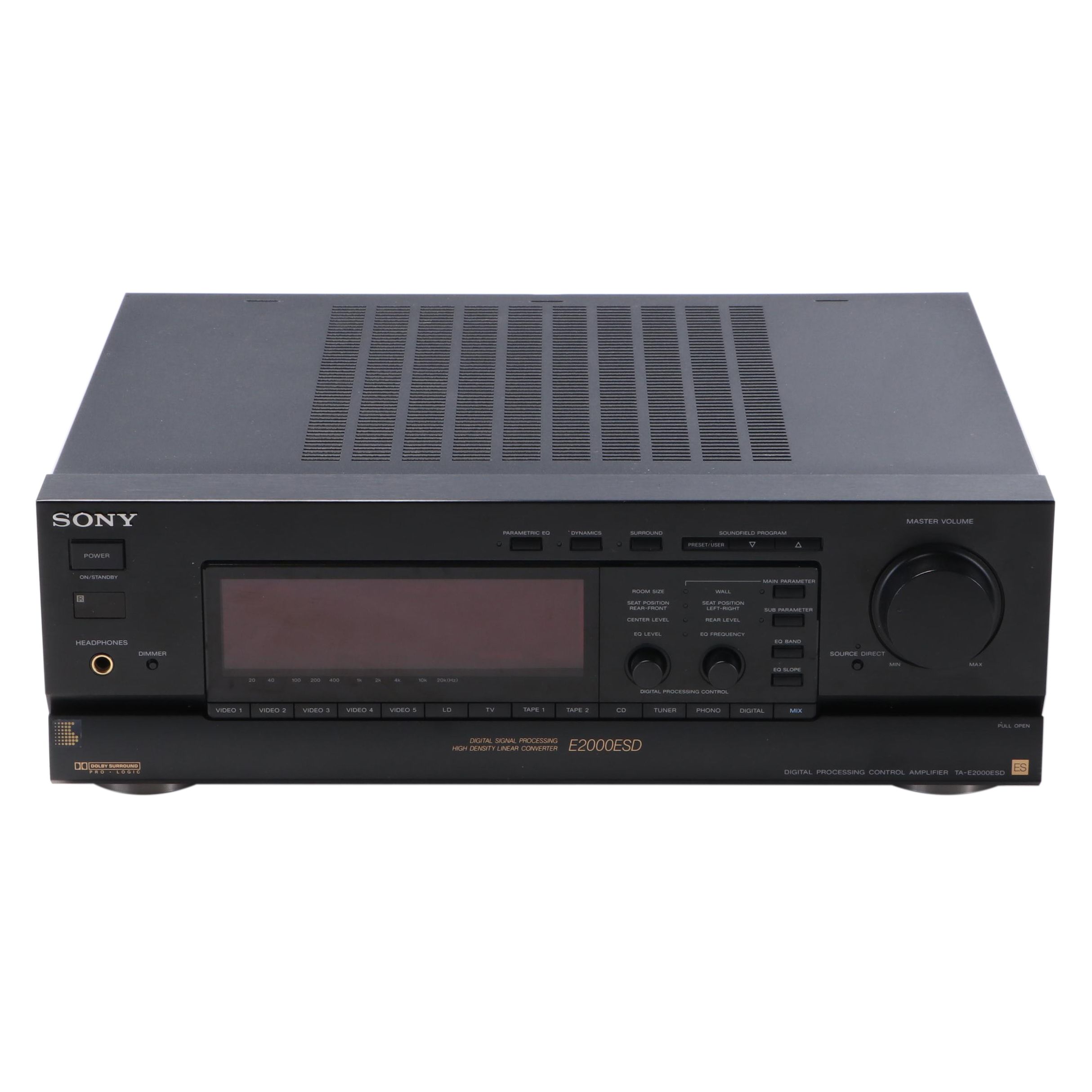 Sony TA-E2000ESD Digital Processing Control Pre-Amplifier, Circa 1993 | EBTH