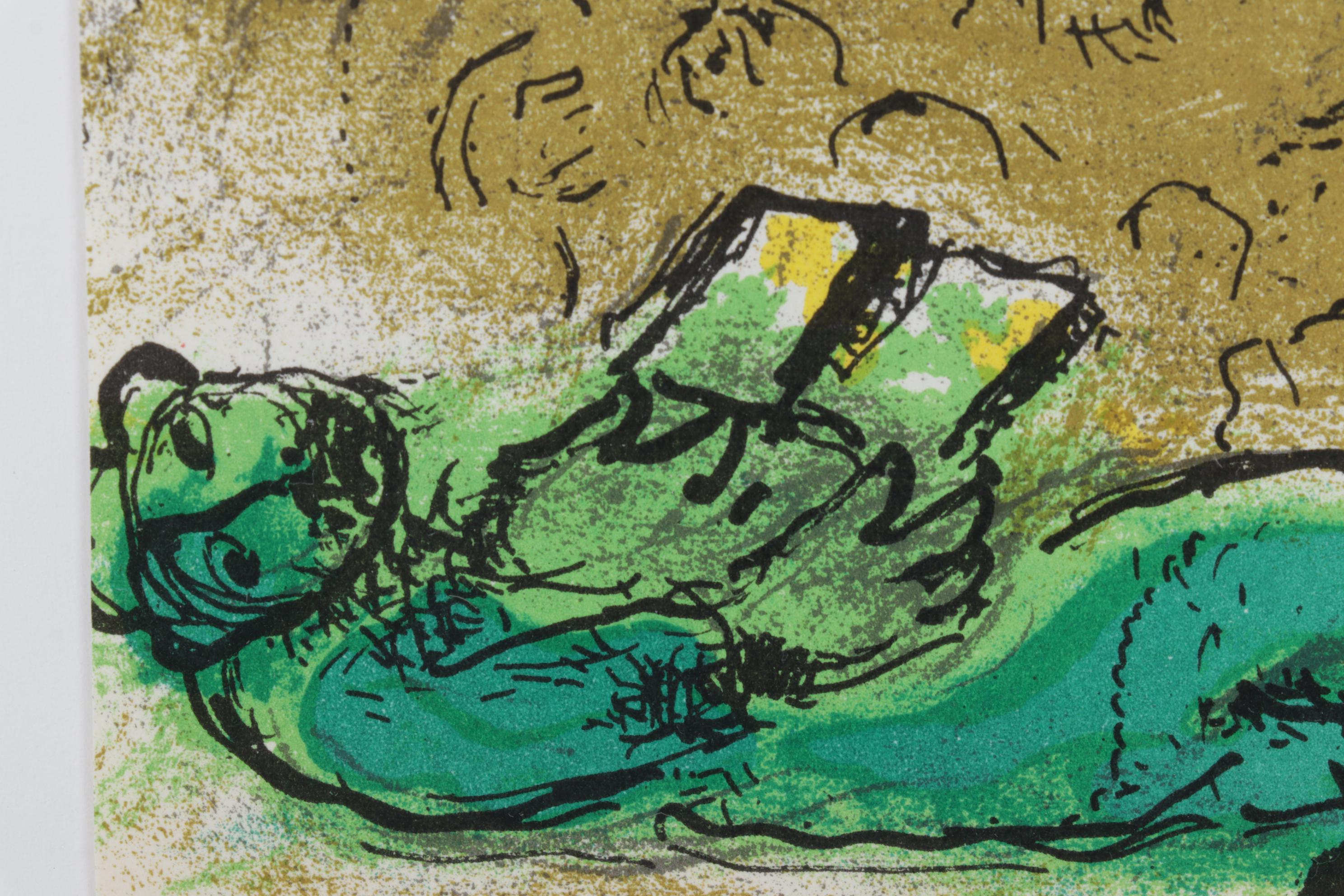 Marc Chagall Color Lithograph "Le Christ à l'horloge," 1957 | EBTH