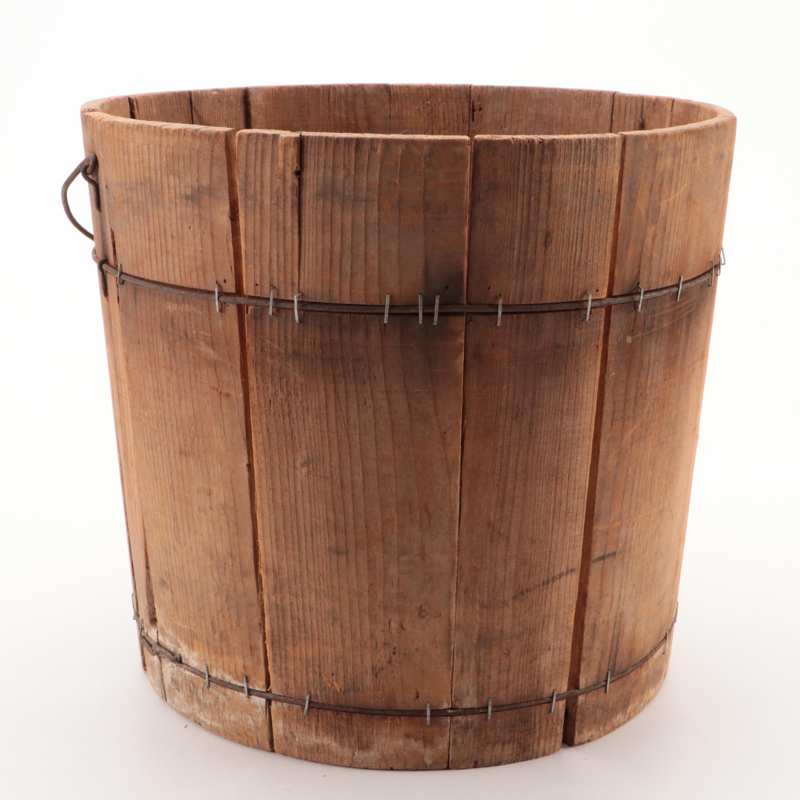 Wooden Stave Buckets, Early 20th Century | EBTH