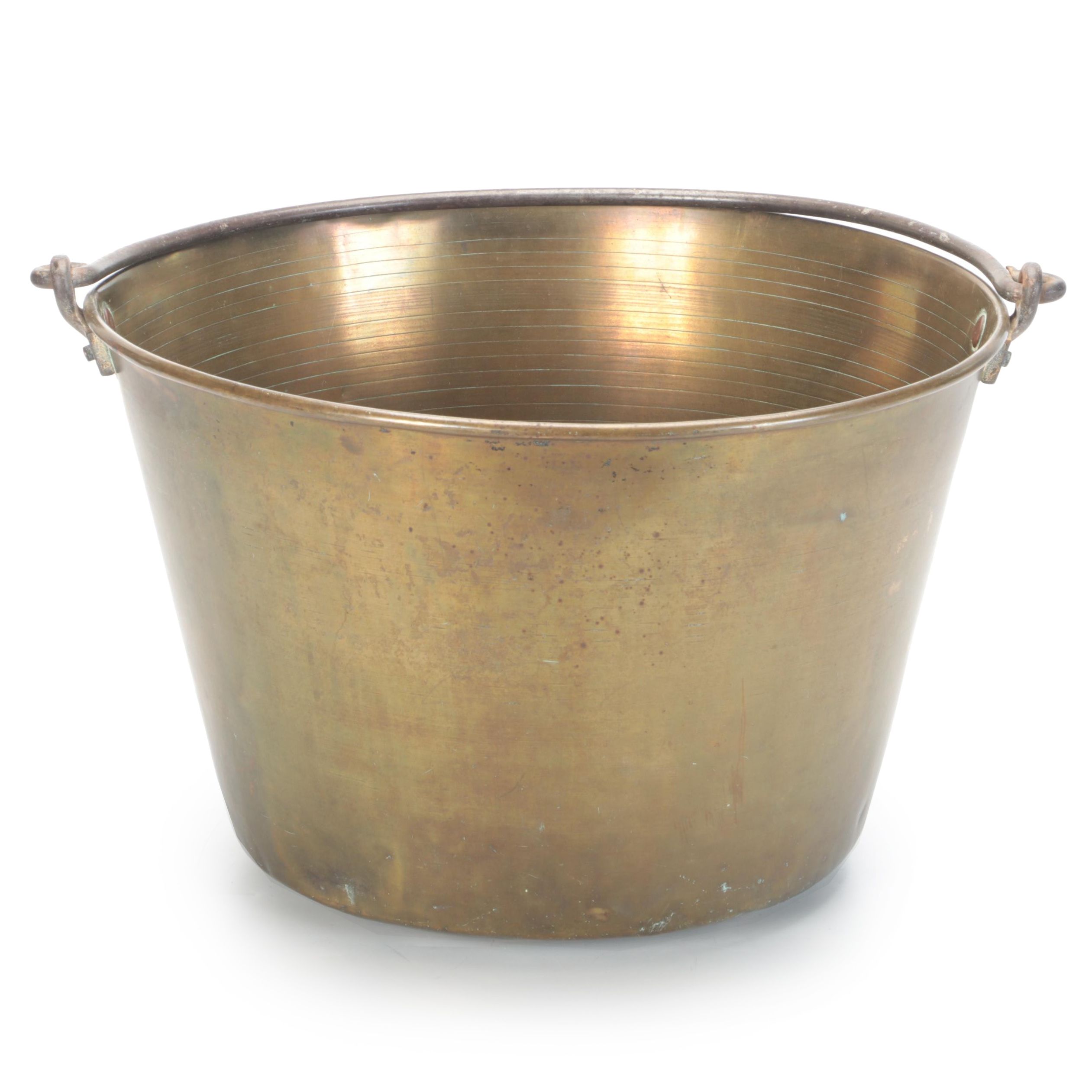 Brass Plated Log Bucket, 20th Century | EBTH