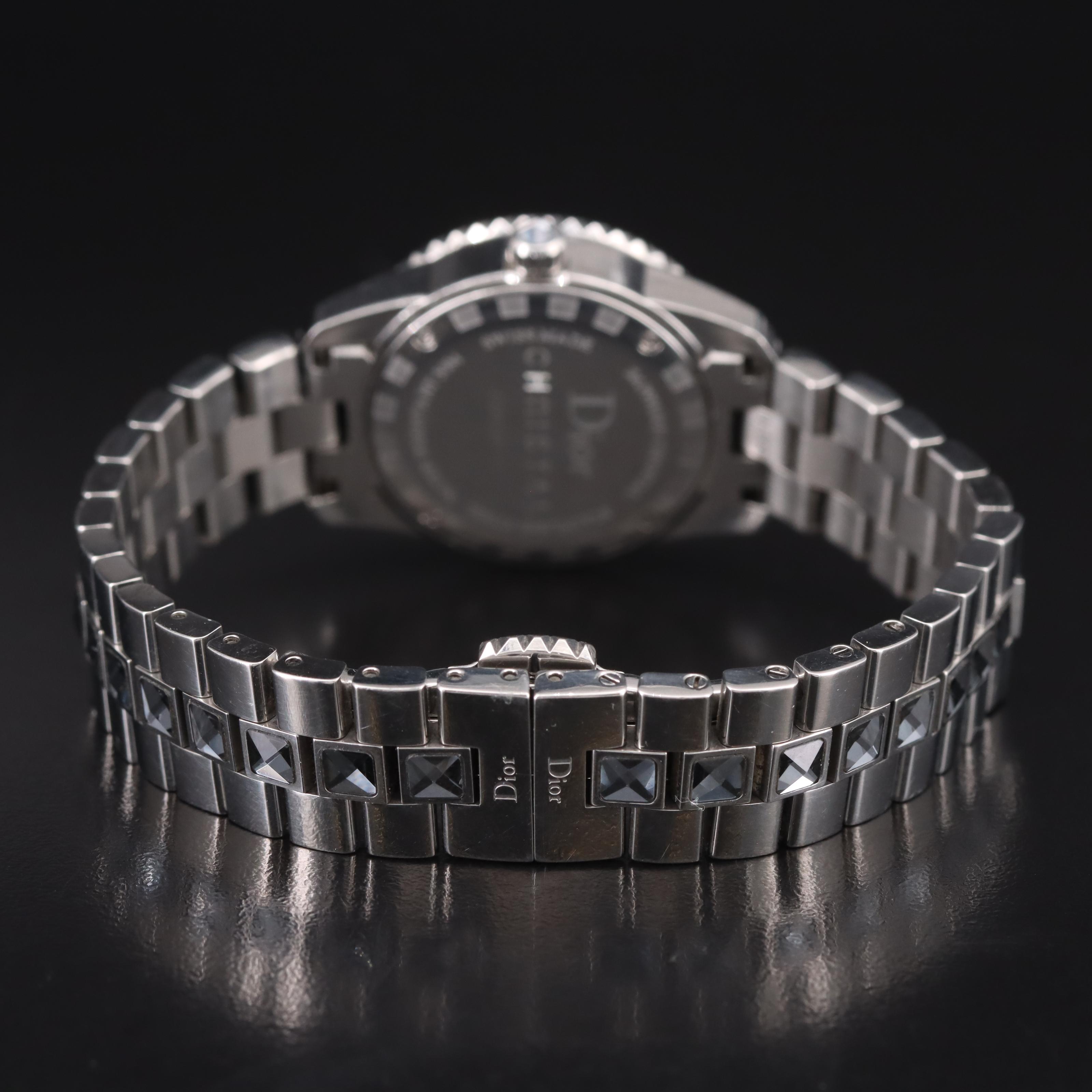Dior Christal Diamond Bezel Quartz Wristwatch | EBTH