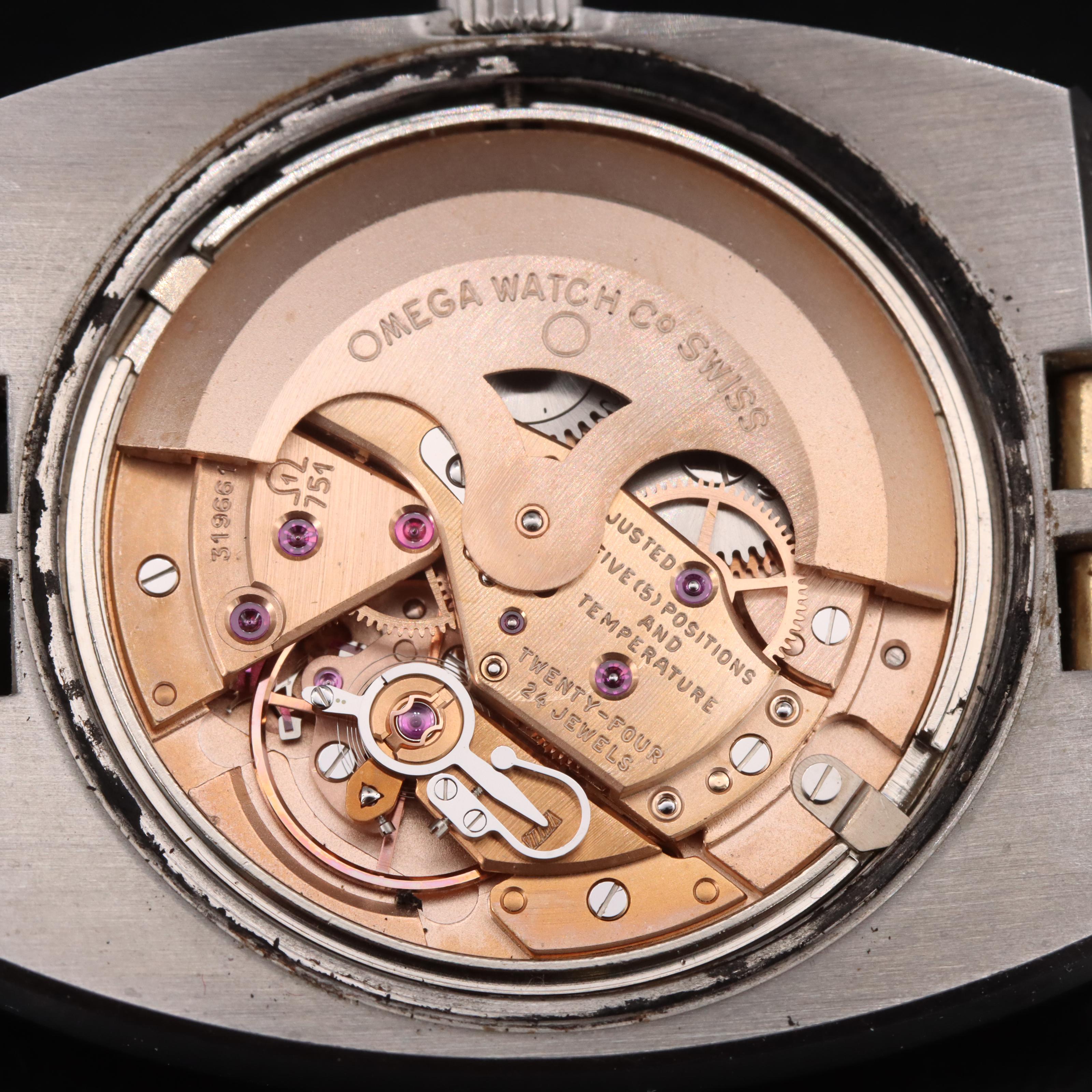 Vintage Omega Constellation Automatic Day-Date Chronometer Wristwatch ...