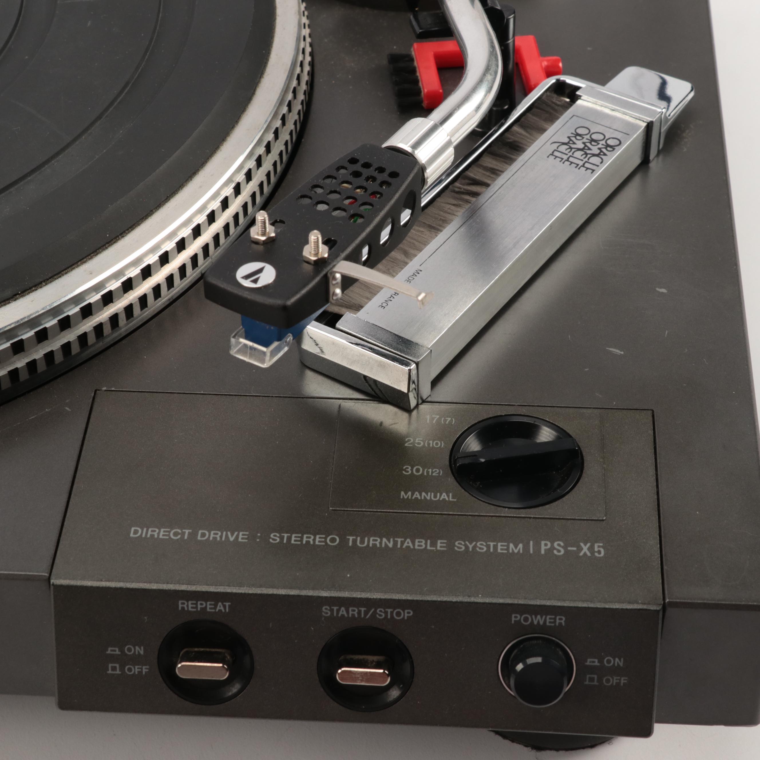 Sony PS-X5 Direct Drive Stereo Turntable System, circa 1977 | EBTH