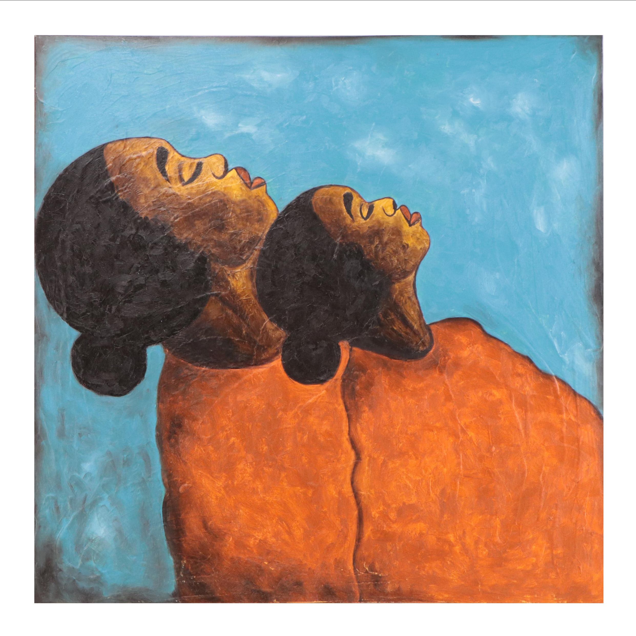 Oluwakemi Omowaire Oil Painting "Still I Rise II," 21st Century | EBTH