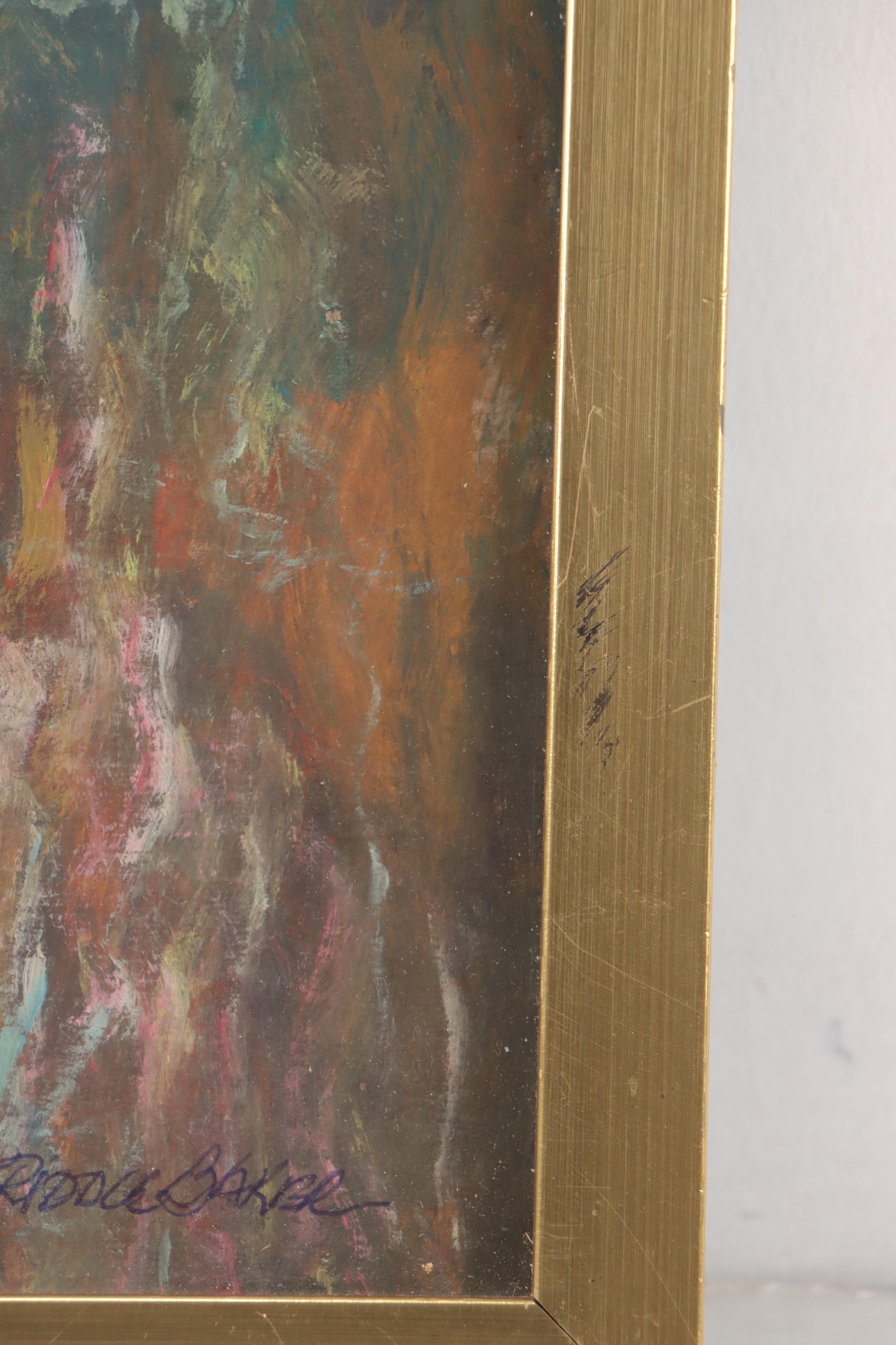 Robert Riddle-Baker Acrylic Painting "Moving in the Shadows," 2023 | EBTH