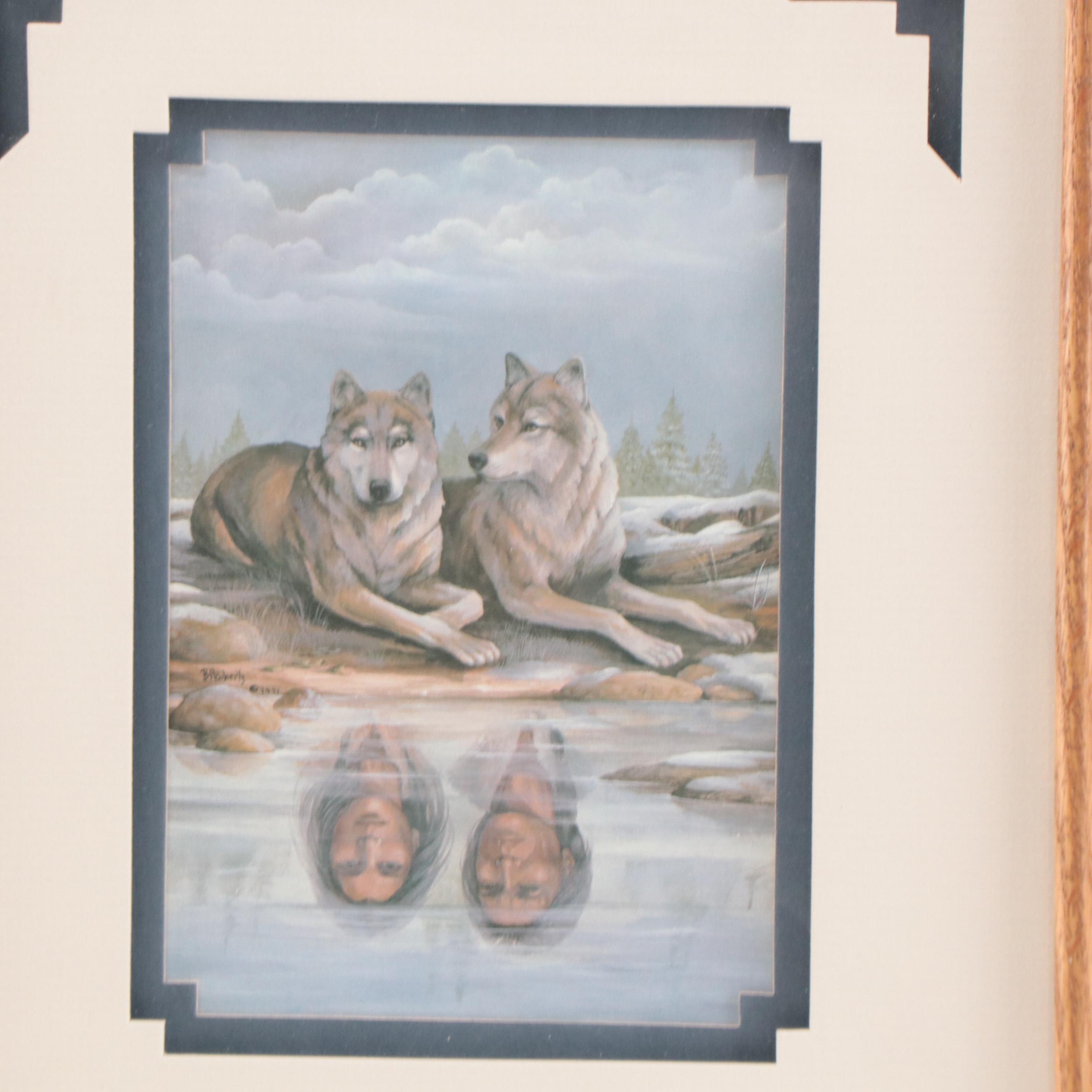 Joe Diffie and John Conlee Signed 1998 Country Jamboree Poster, More | EBTH