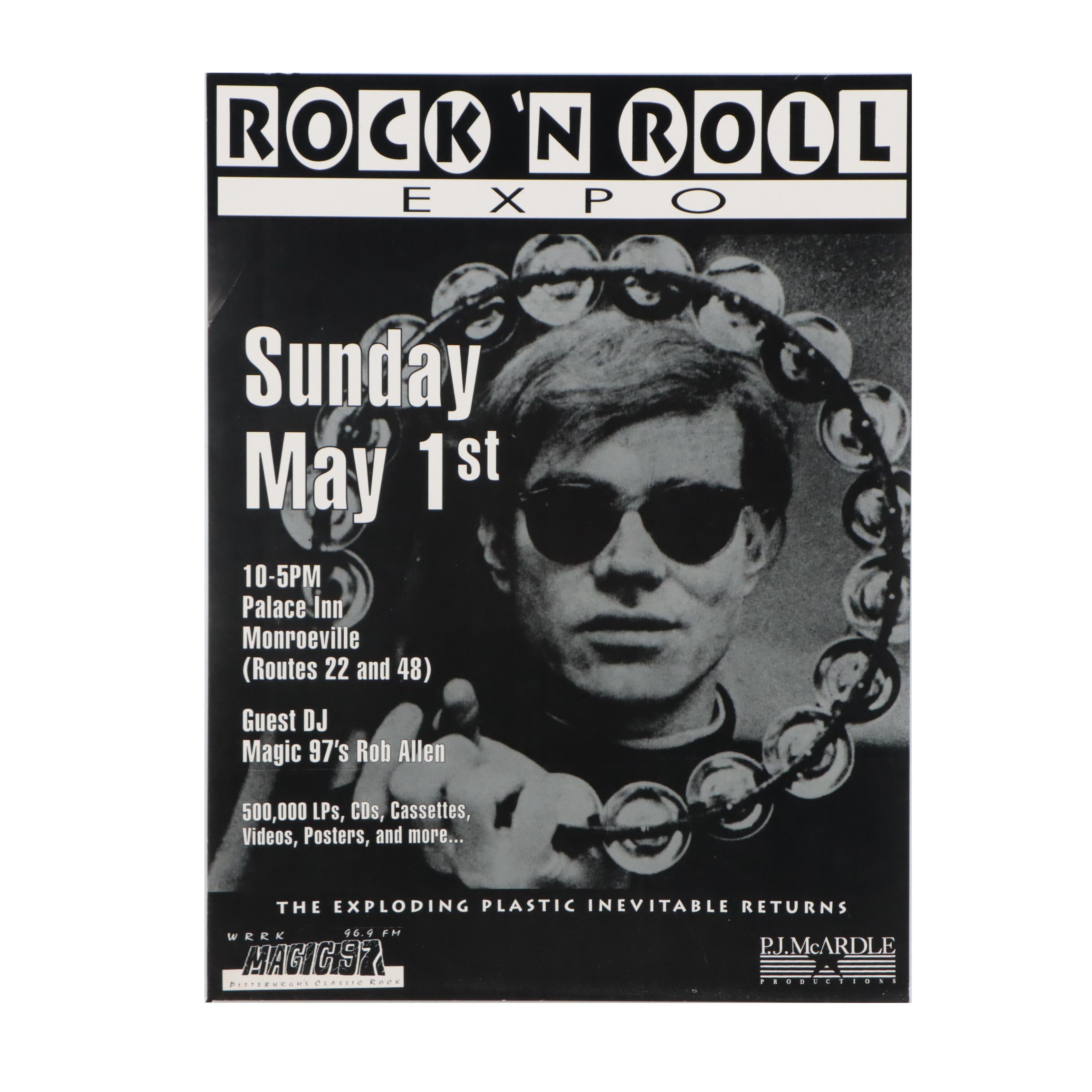 "Rock 'n Roll Expo" Advertisement Poster | EBTH