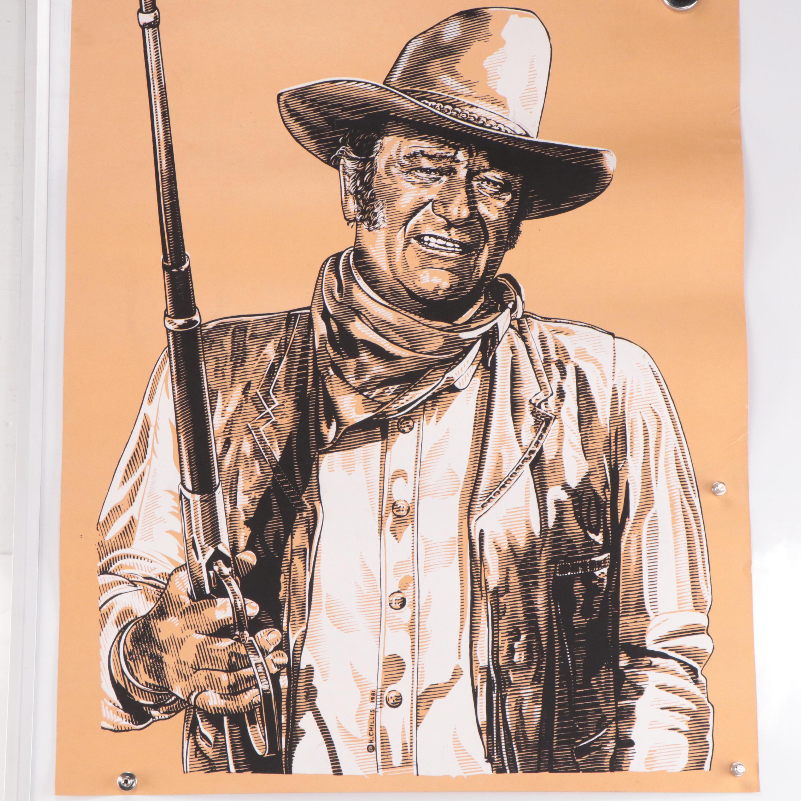 James D. Oberle Halftone "Wolf Dreamer," Circa 1998 and More | EBTH