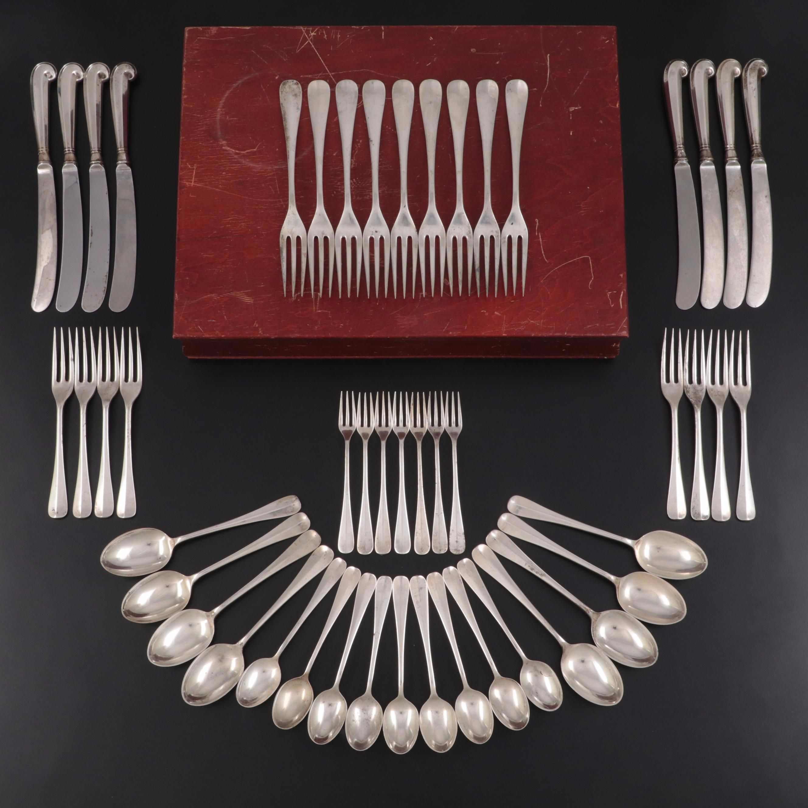 Stieff Williamsburg Restoration "Queen Anne" Sterling Silver Flatware ...