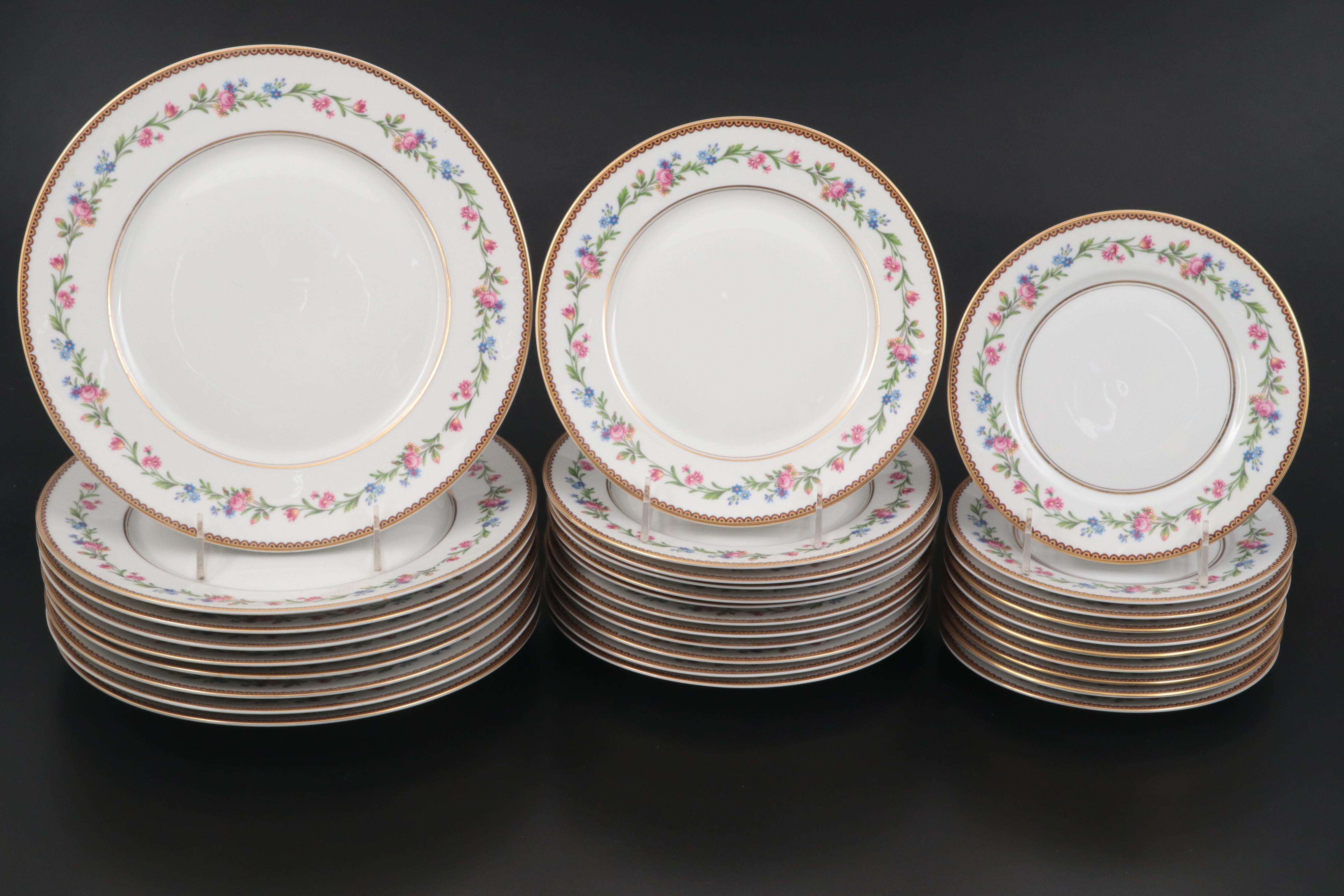 Ceralene Limoges "Country Flowers" Porcelain Dinnerware | EBTH