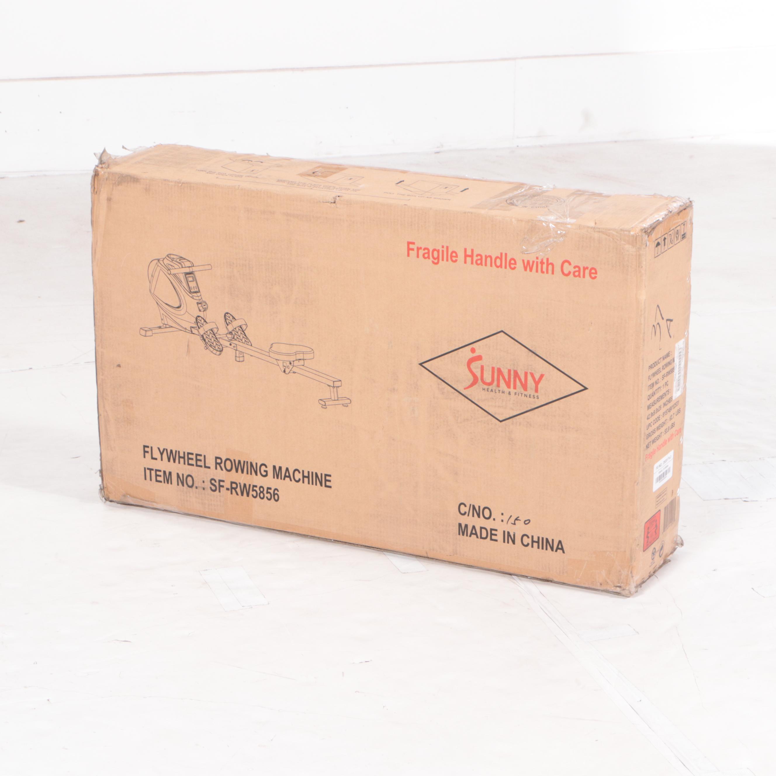 Foldable Flywheel Rowing Machine | EBTH