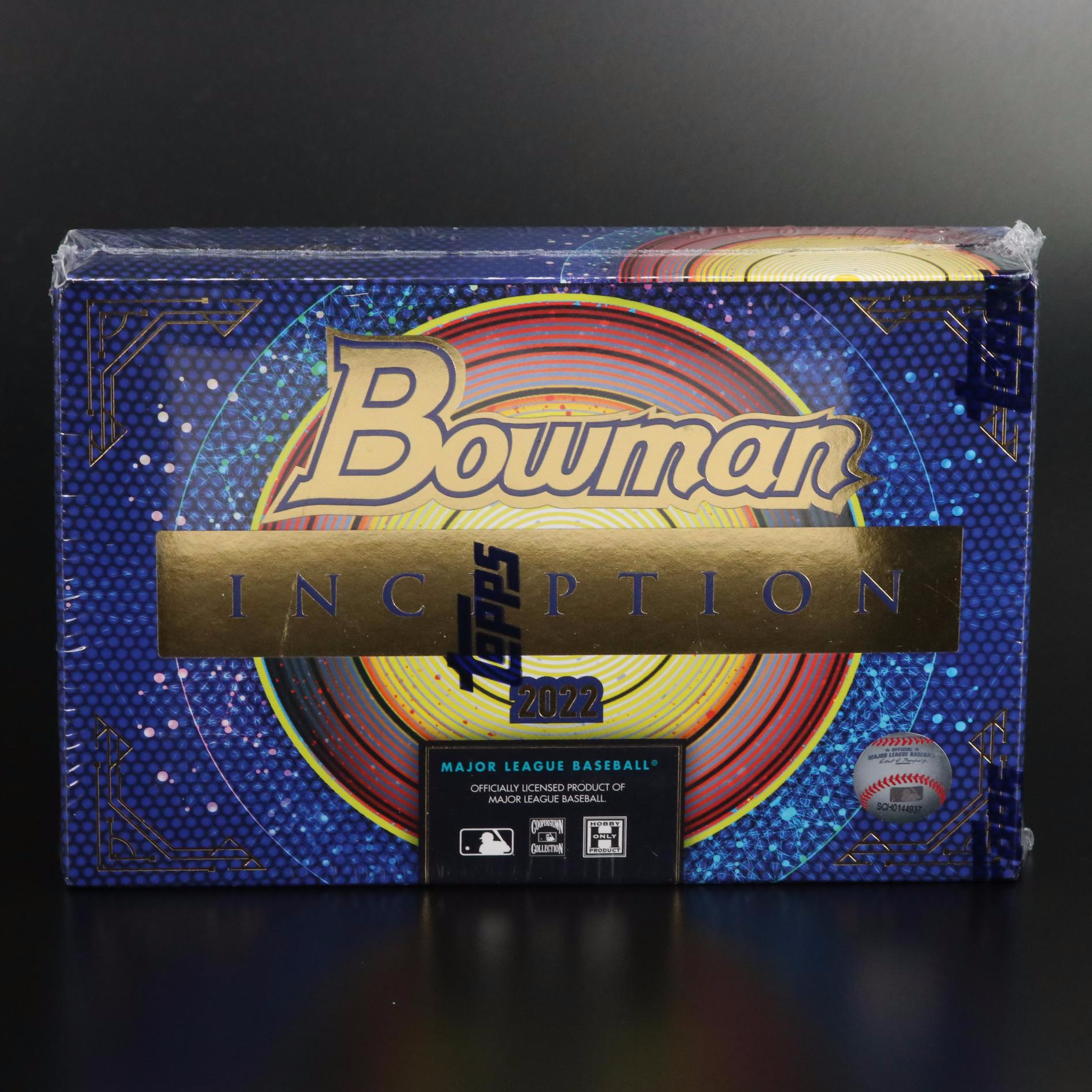 2022 Bowman Inception Baseball Cards Sealed Hobby Box | EBTH